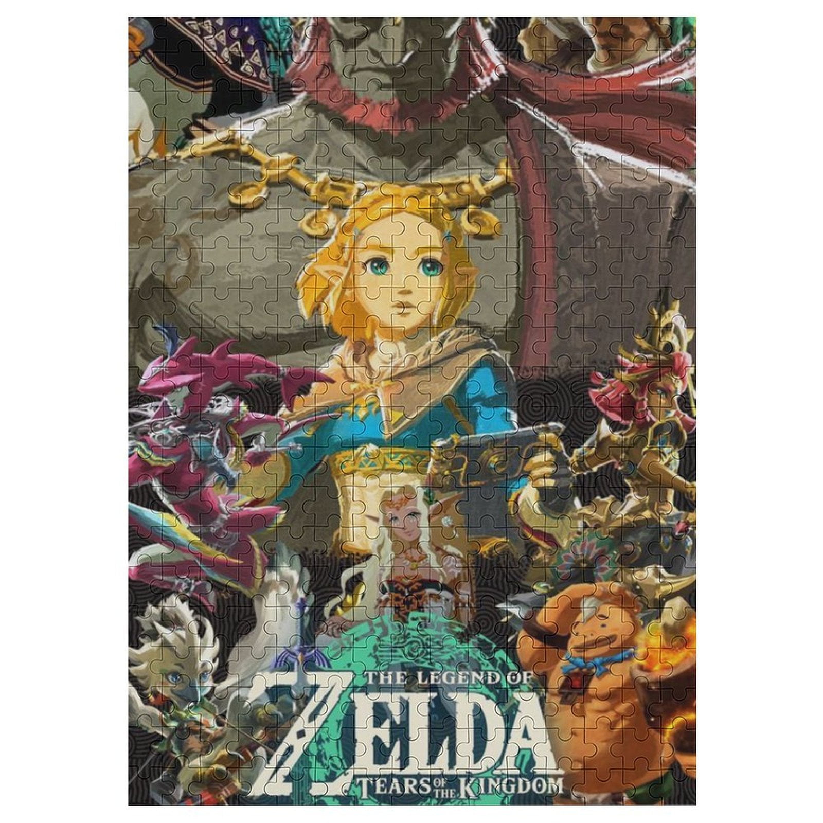 The Legend of Zelda Picture Puzzle 300 PCS Wooden Puzzle Artwork Jigsaw ...
