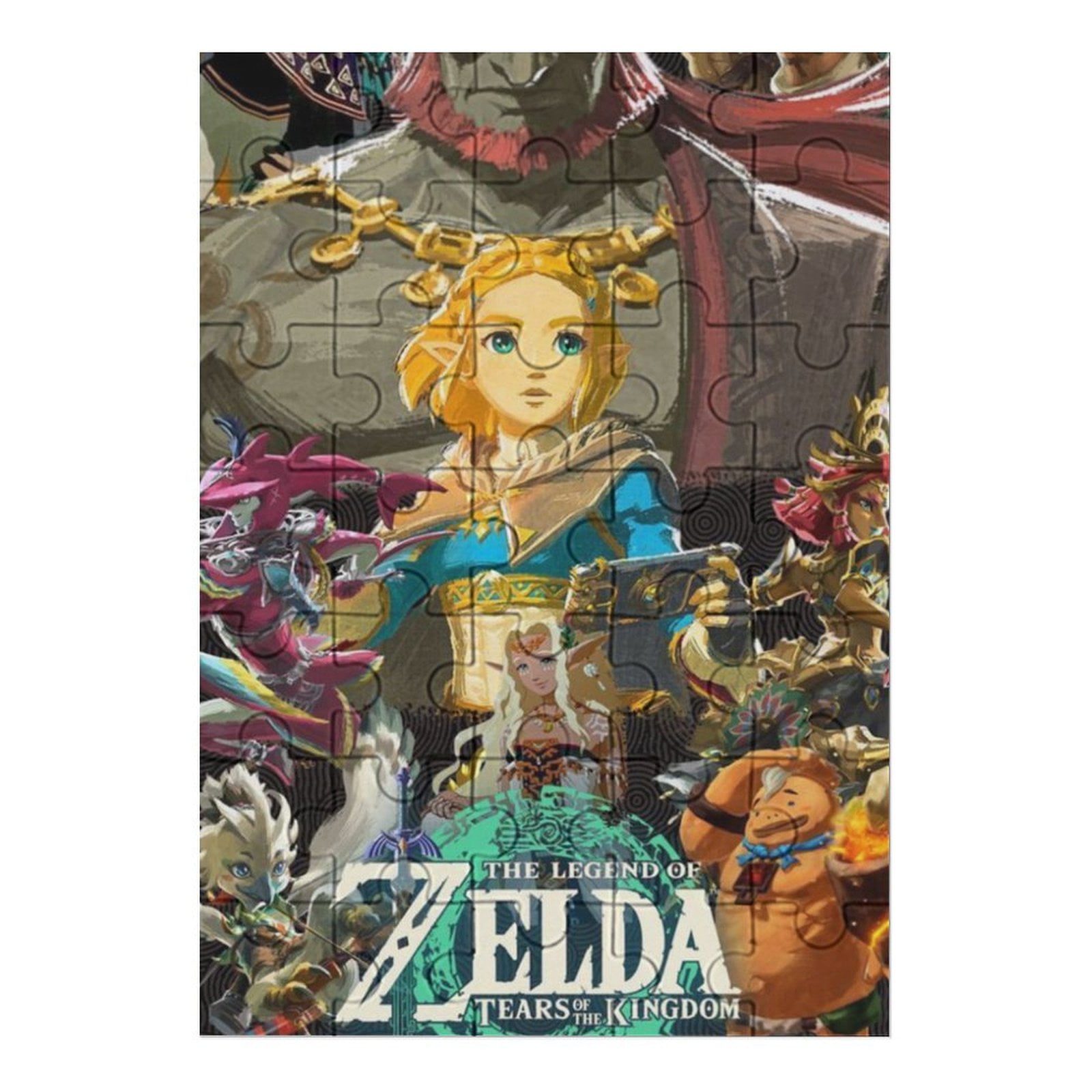 The Legend of Zelda Picture Puzzle 35 PCS Wooden Puzzle Artwork Jigsaw ...