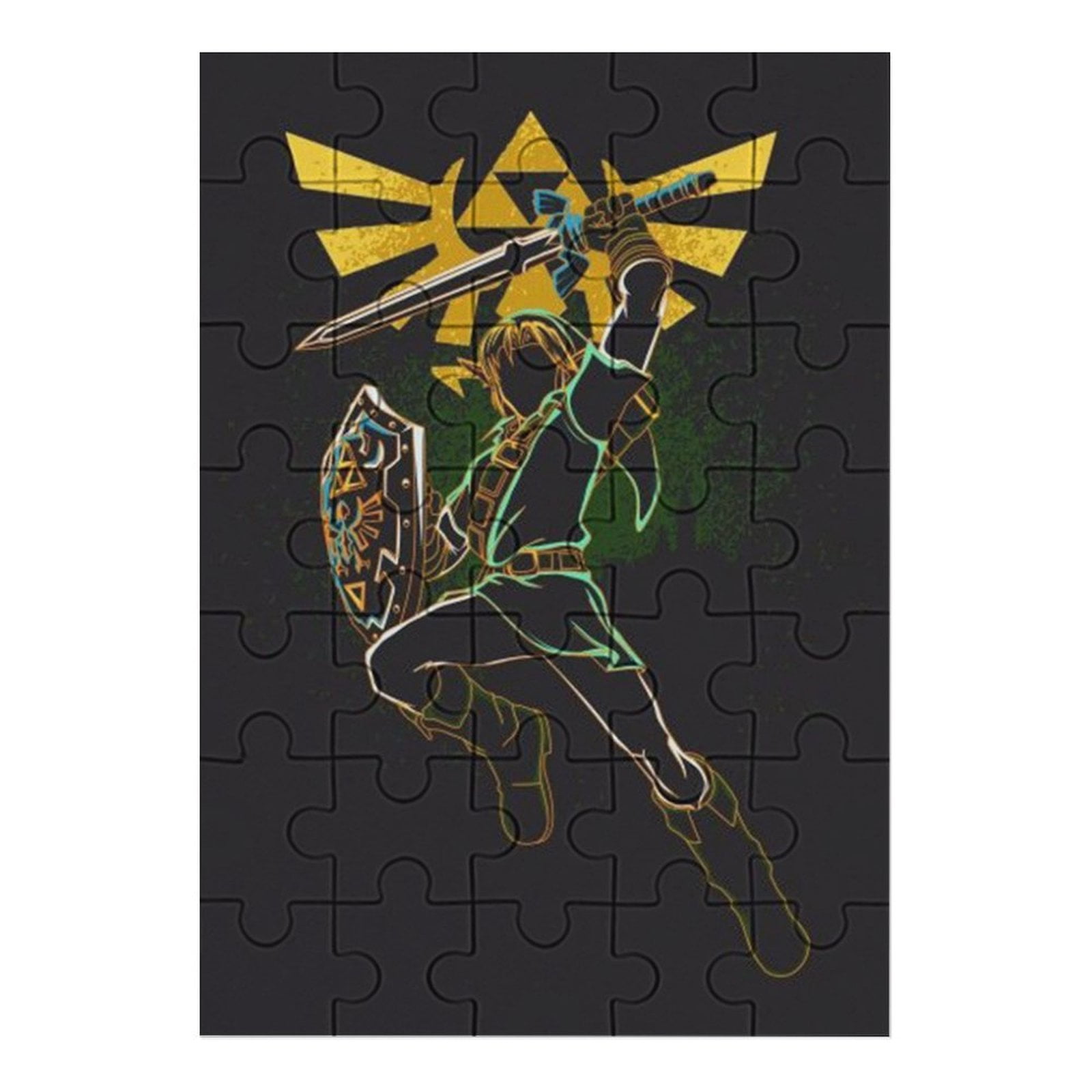 The Legend of Zelda Picture Puzzle 35 PCS Wooden Puzzle Artwork Jigsaw ...
