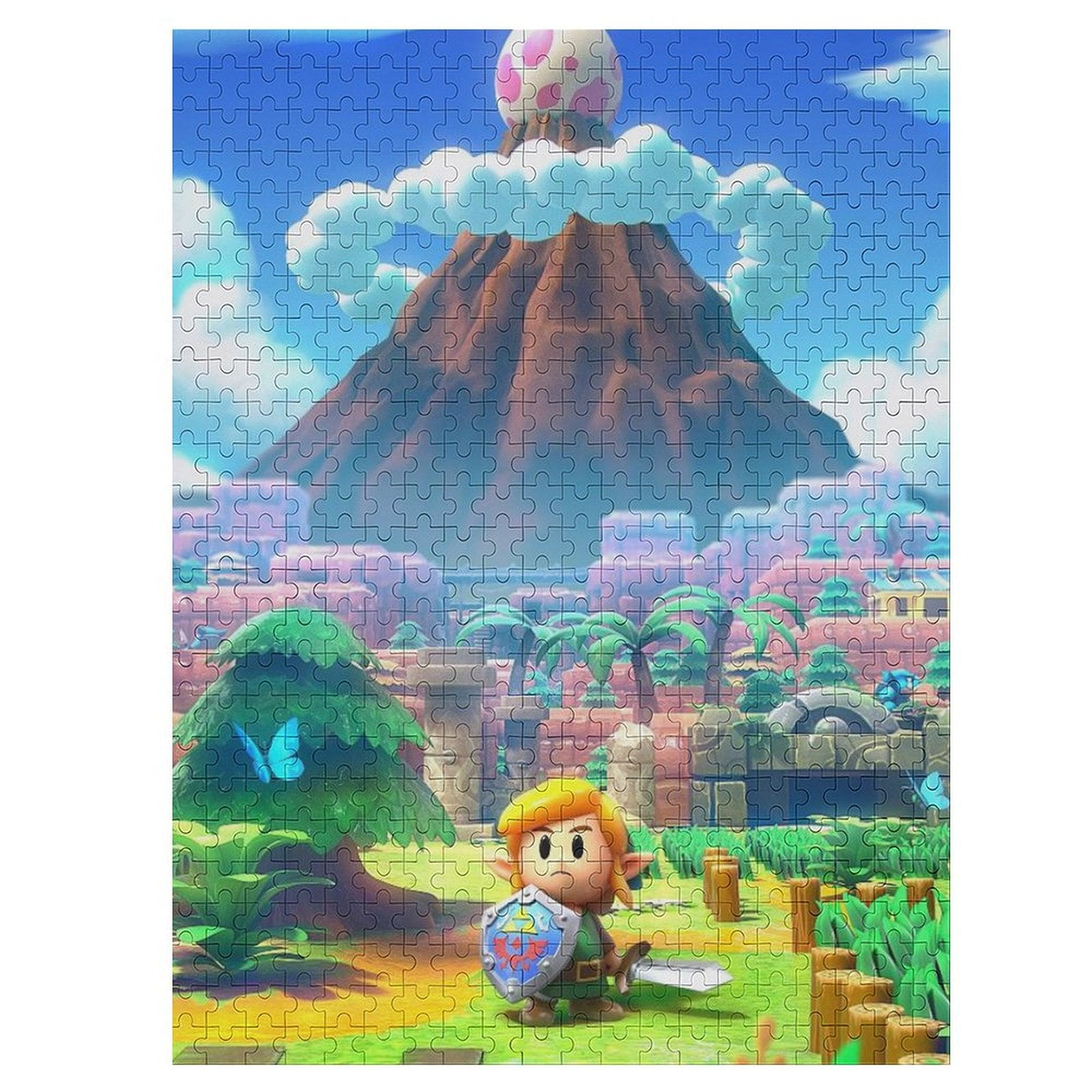 The Legend of Zelda Picture Puzzle 500 PCS Wooden Puzzle Artwork Jigsaw ...