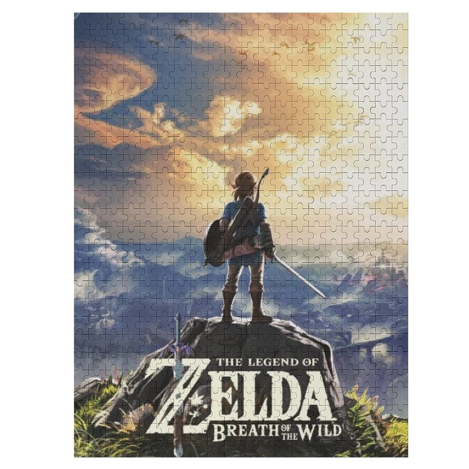 The Legend of Zelda Picture Puzzle 500 PCS Wooden Puzzle Artwork Jigsaw ...