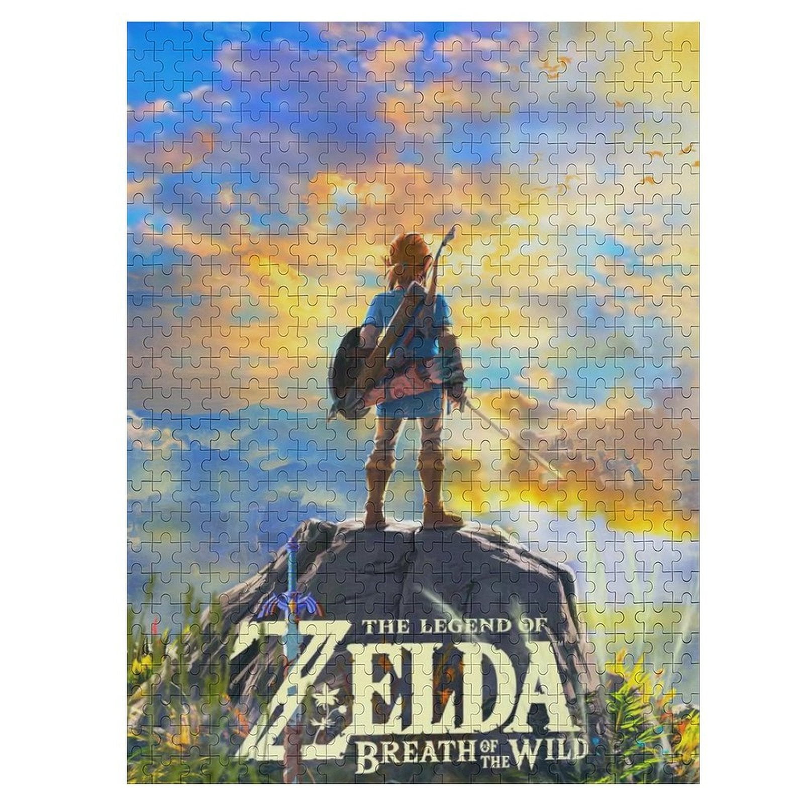 The Legend of Zelda Picture Puzzle 500 PCS Wooden Puzzle Artwork Jigsaw ...