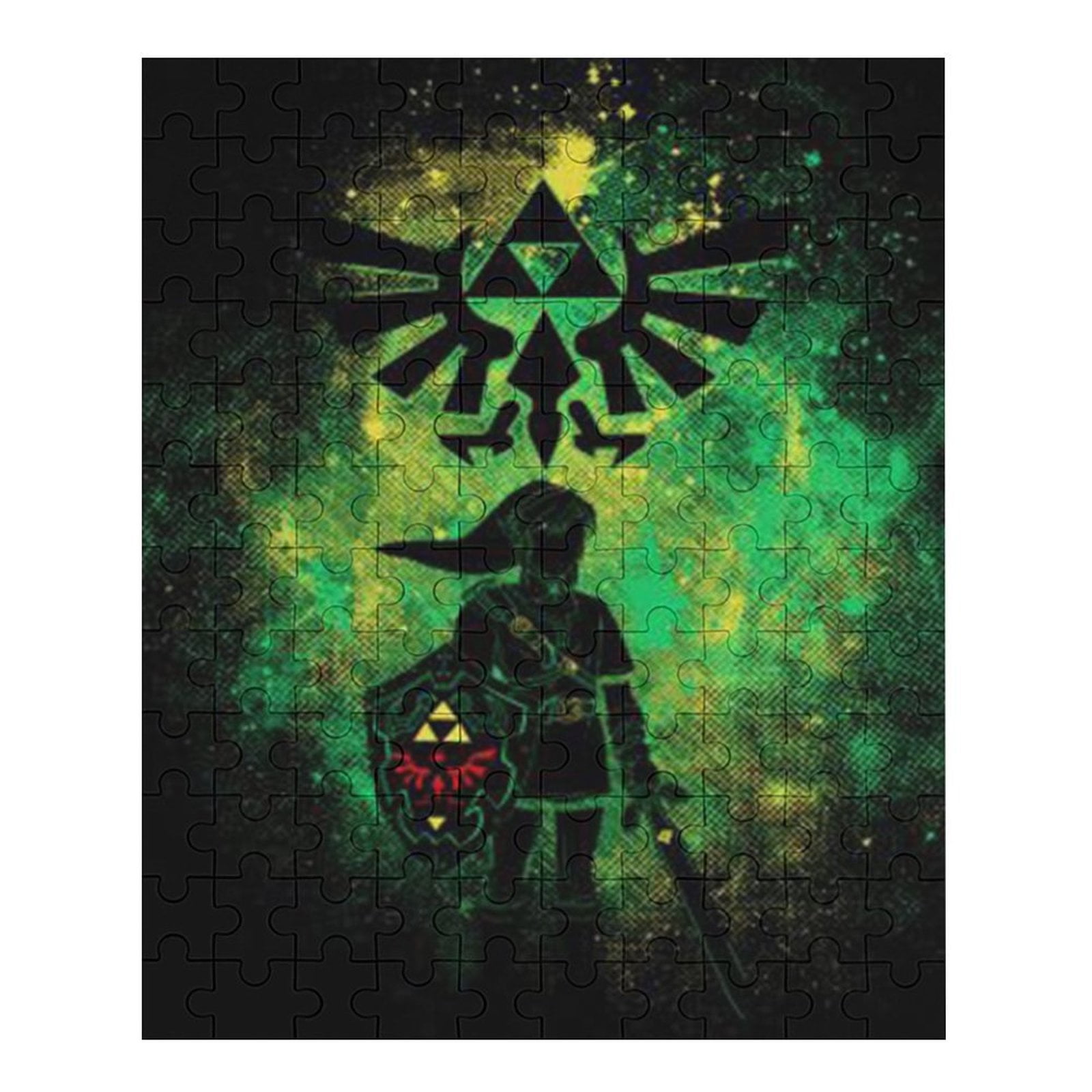 The Legend of Zelda Picture Puzzle 70 PCS Wooden Puzzle Artwork Jigsaw ...
