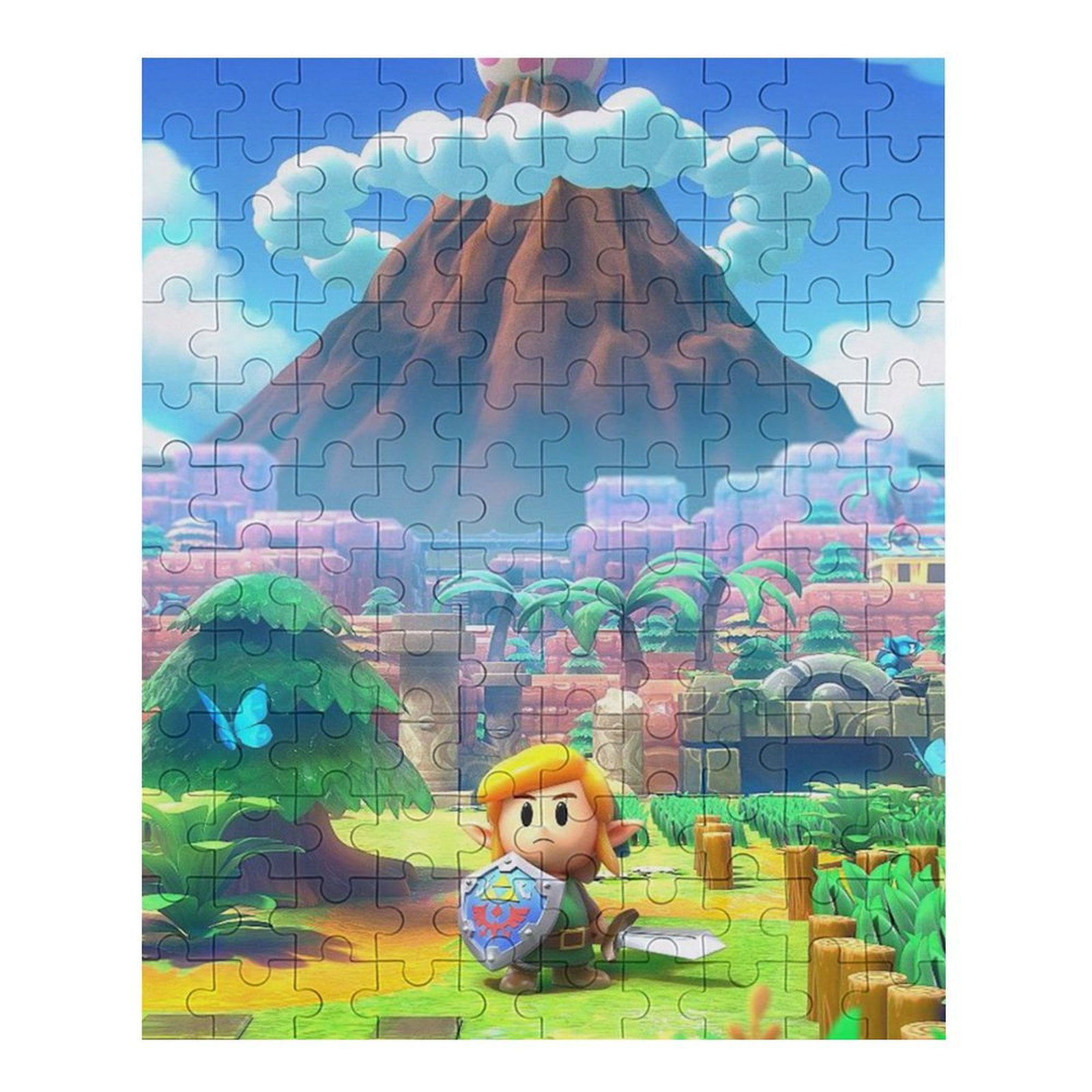 The Legend of Zelda Picture Puzzle 70 PCS Wooden Puzzle Artwork Jigsaw ...