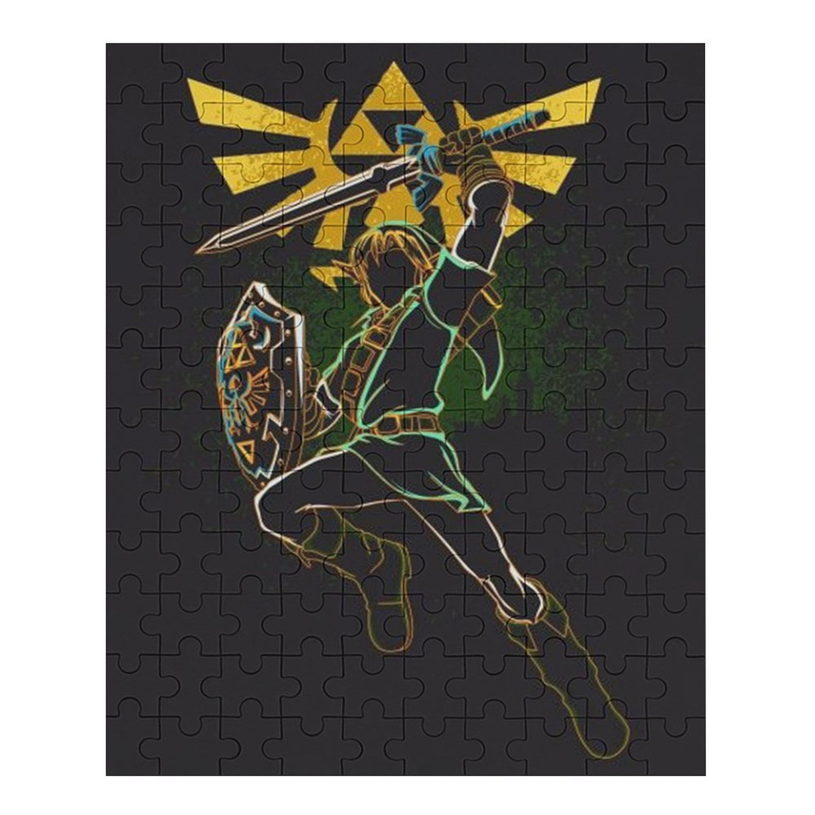 The Legend of Zelda Picture Puzzle 70 PCS Wooden Puzzle Artwork Jigsaw ...