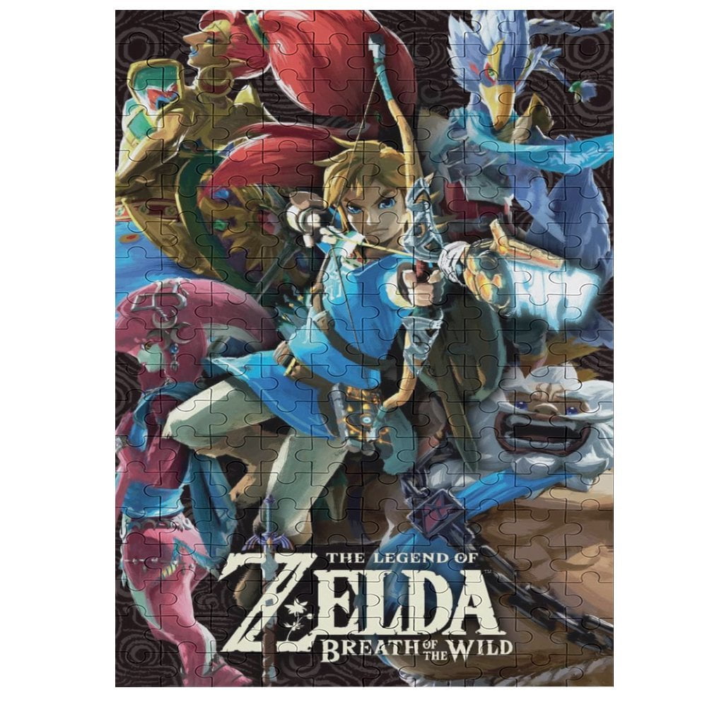 The Legend of Zelda Puzzle - 200 Piece Jigsaw Puzzle For Adults Kids ...