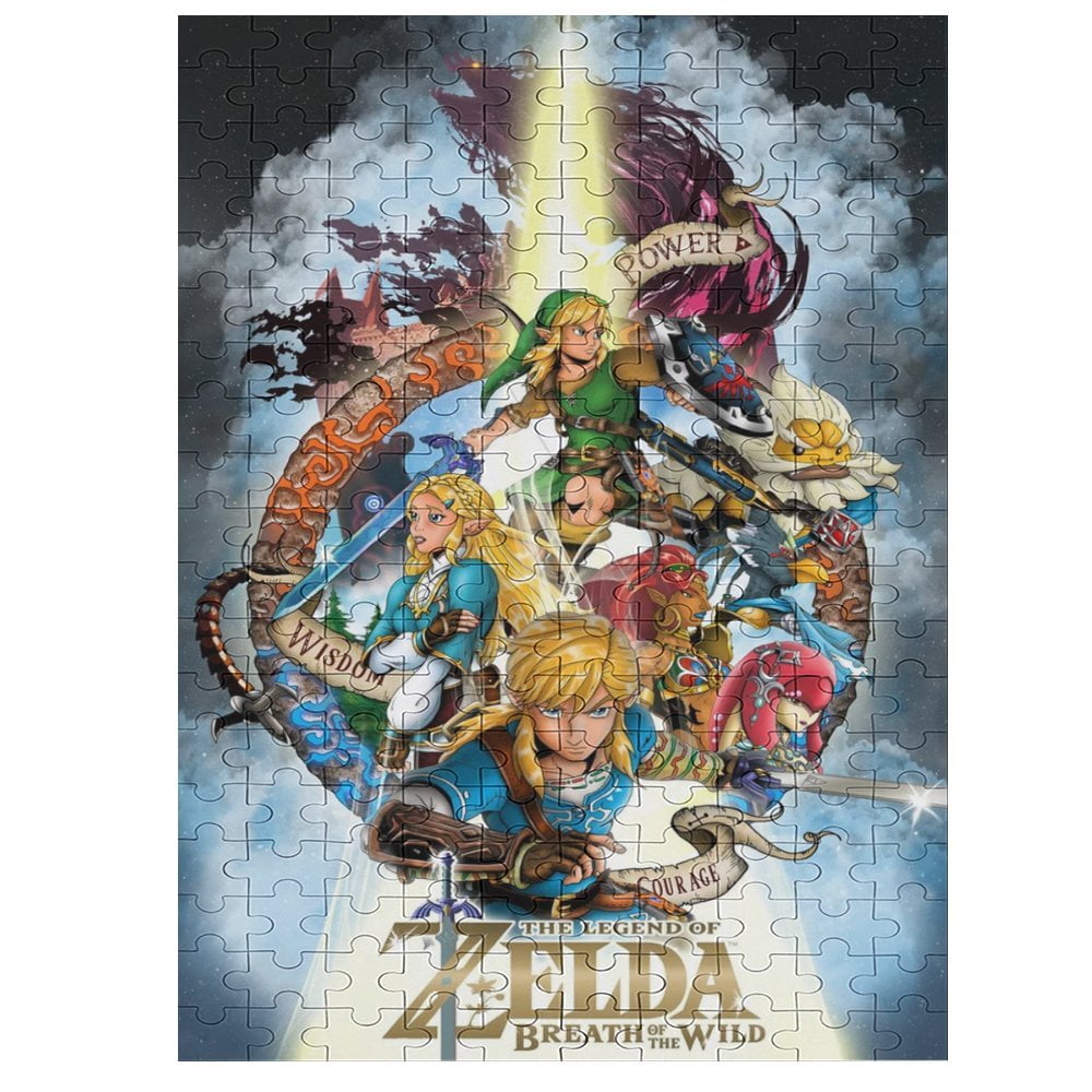 The Legend of Zelda Puzzle - 200 Piece Jigsaw Puzzle For Adults Kids ...