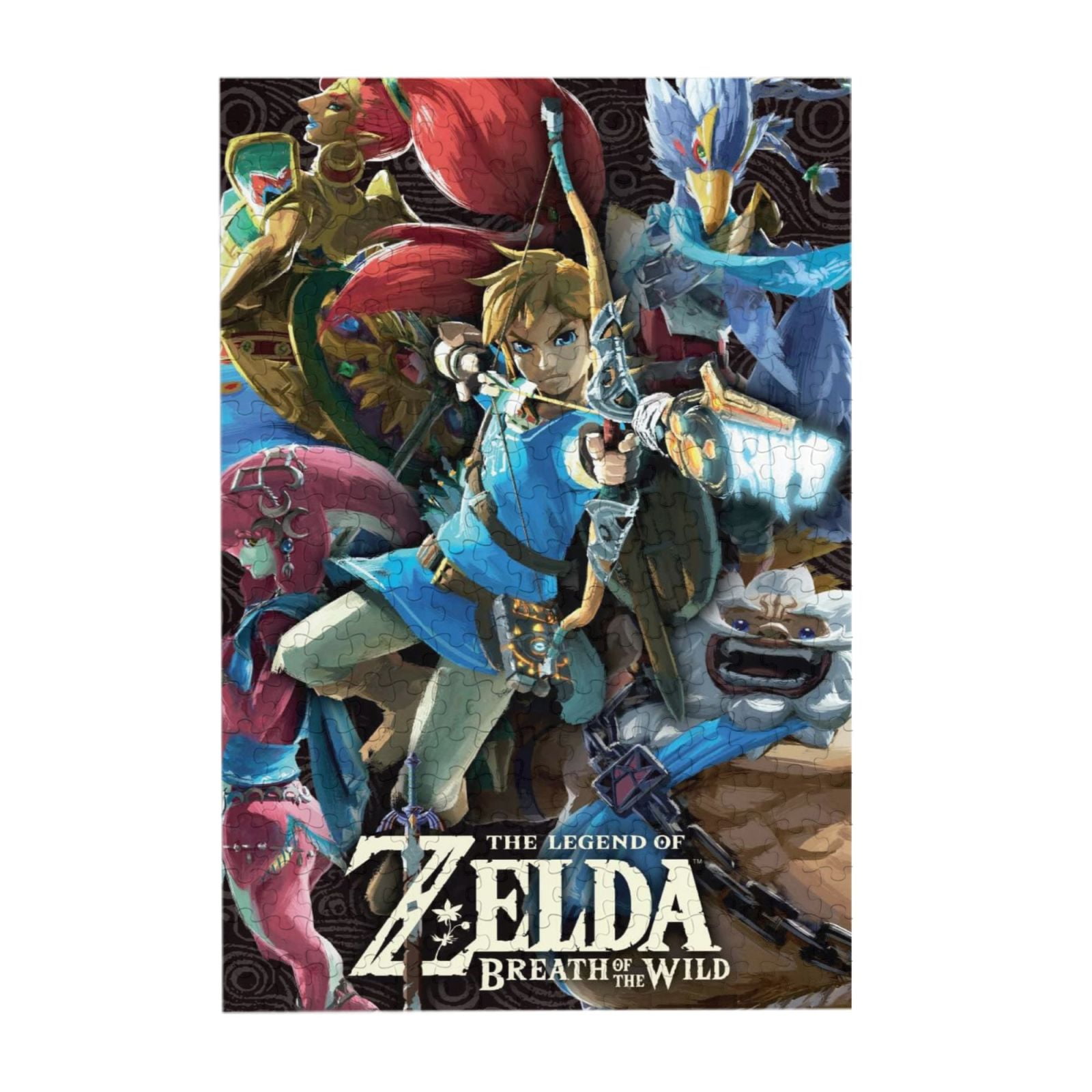 The Legend of Zelda Puzzle - 300 Piece Jigsaw Puzzle For Adults Kids ...