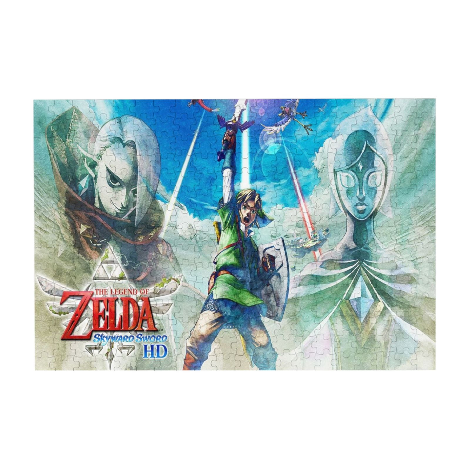 The Legend of Zelda Puzzle - 300 Piece Jigsaw Puzzle For Adults Kids ...