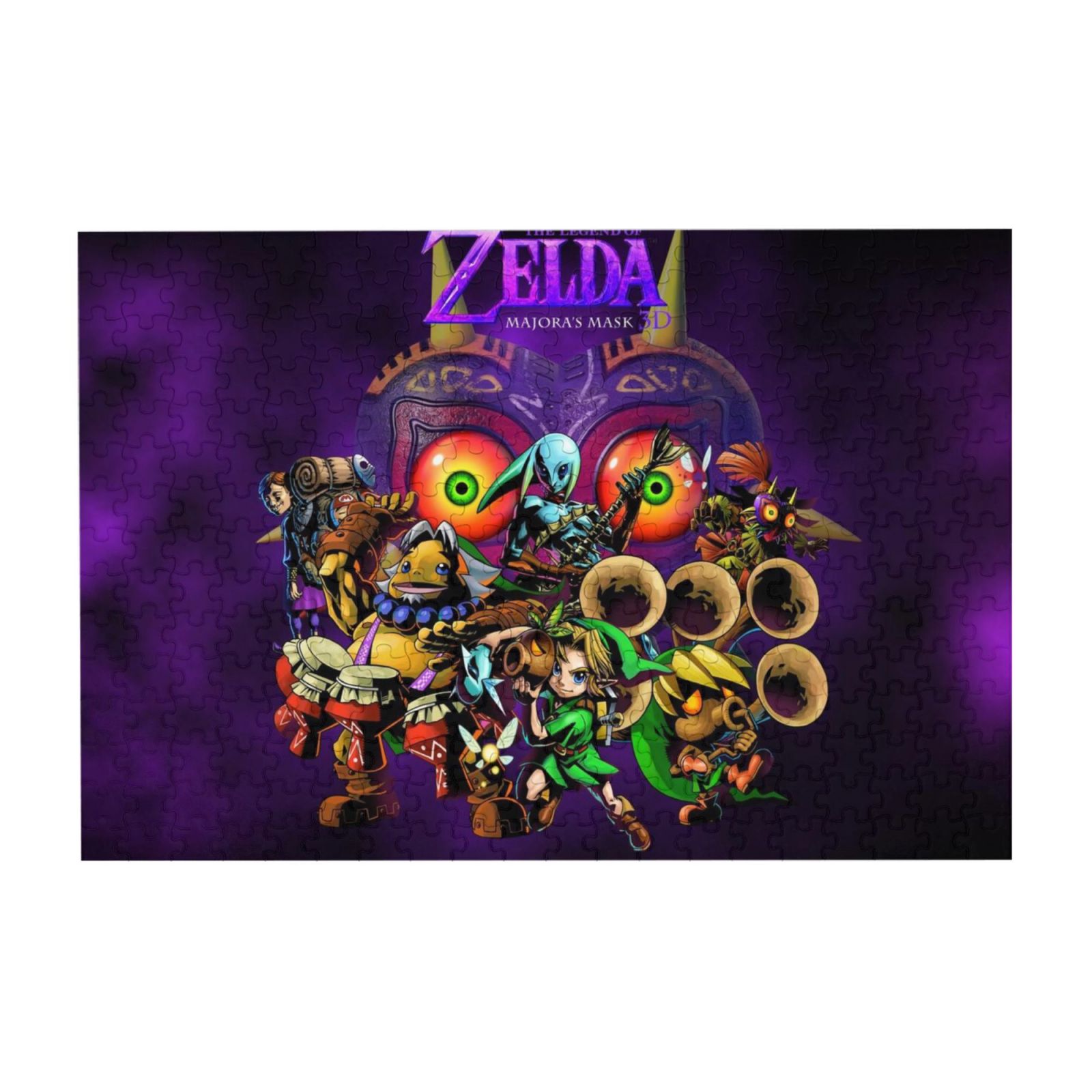 The Legend of Zelda Puzzle - 300 Piece Jigsaw Puzzle For Adults Kids ...