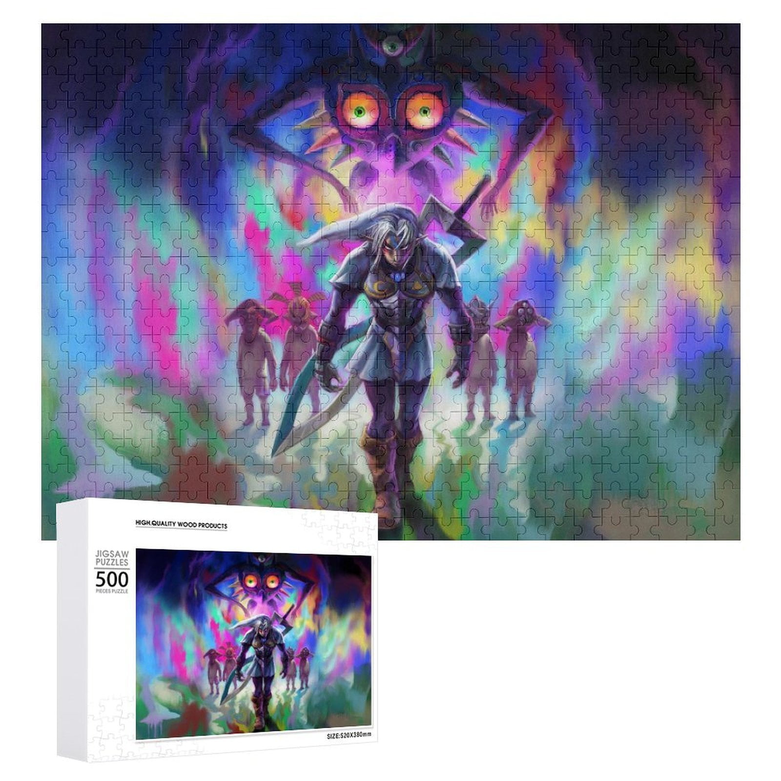 The Legend of Zelda Puzzle - 500 PCS Jigsaw Puzzle - Walmart.com