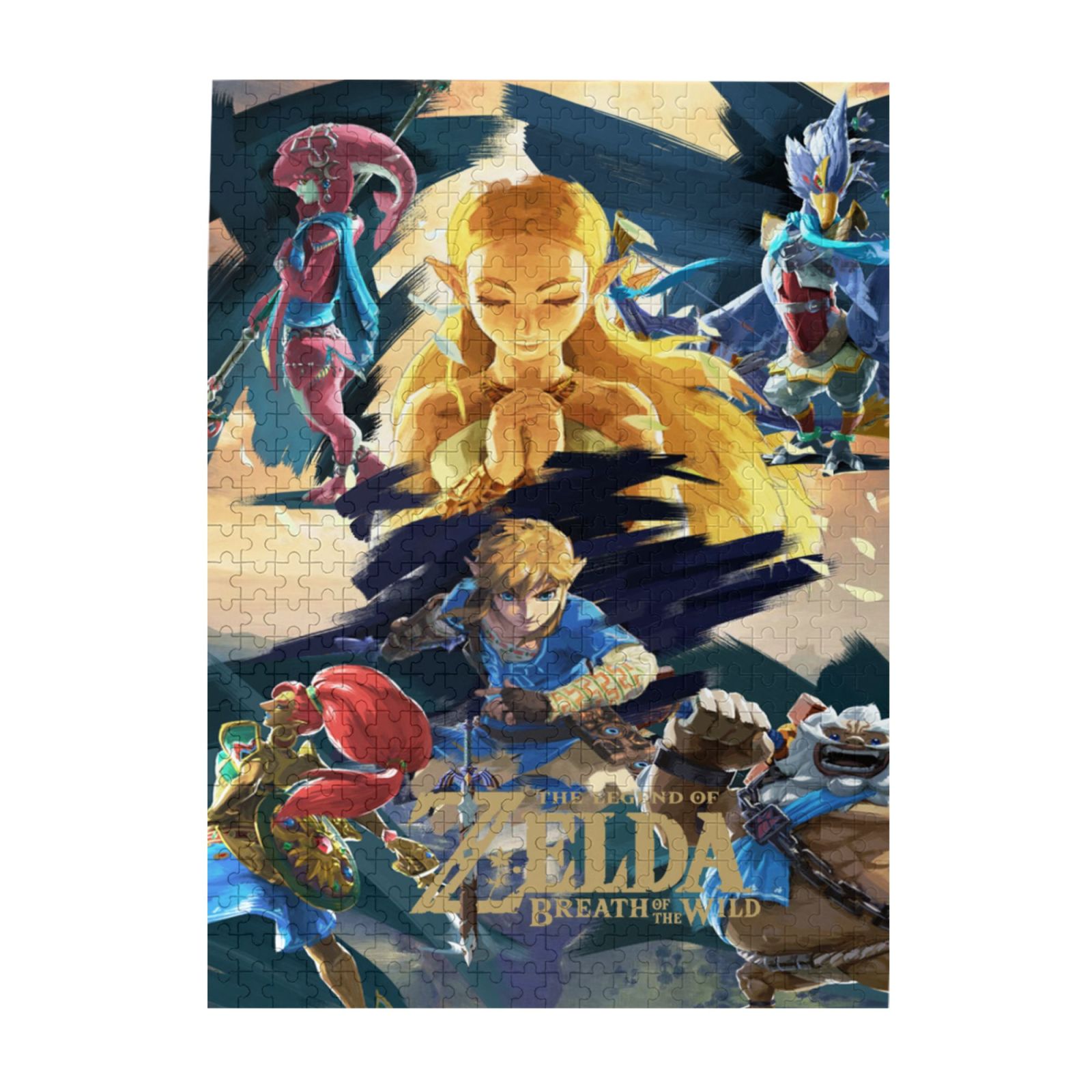 The Legend of Zelda Puzzle - 500 Piece Jigsaw Puzzle For Adults Kids ...