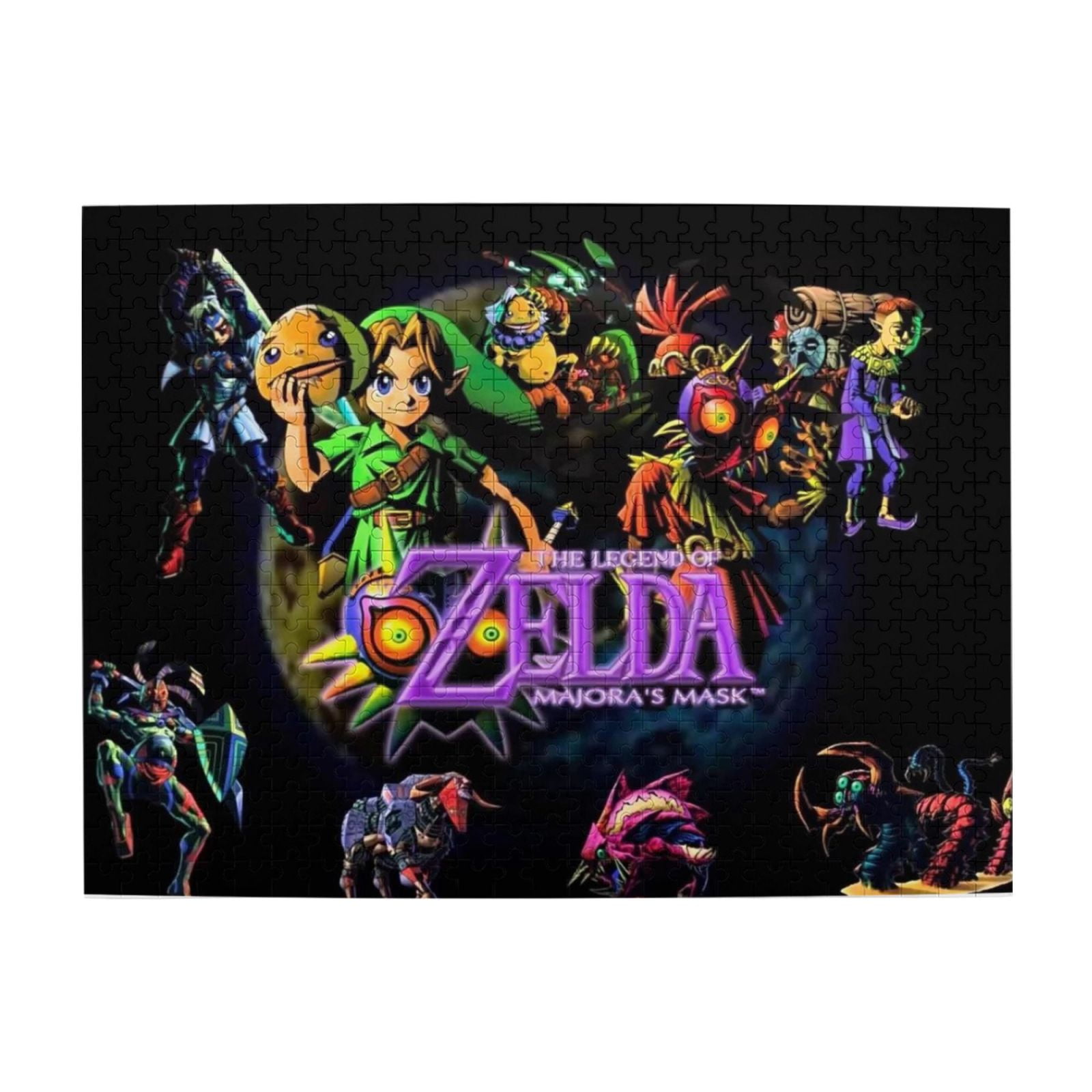 The Legend of Zelda Puzzle - 500 Piece Jigsaw Puzzle For Adults Kids ...