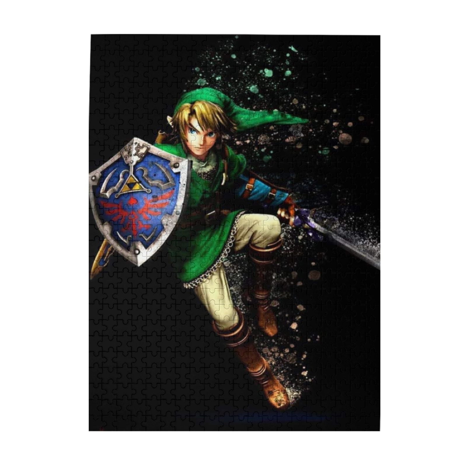 The Legend of Zelda Puzzle - 500 Piece Jigsaw Puzzle For Adults Kids ...