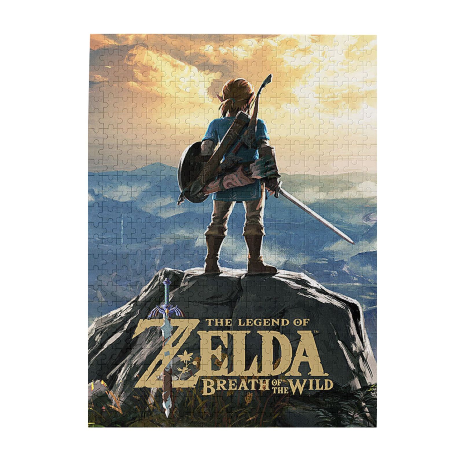 The Legend of Zelda Puzzle - 500 Piece Jigsaw Puzzle For Adults Kids ...