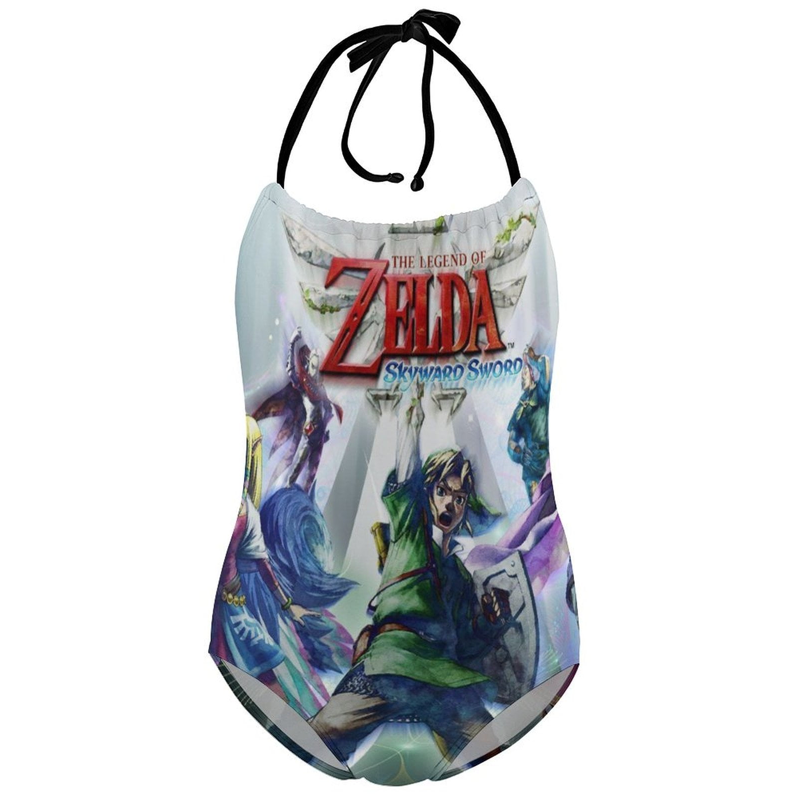 The Legend of Zelda Skyward Sword Girl's Swimsuit One-piece Summer ...