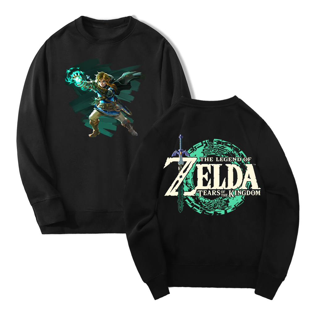 The Legend of Zelda Tears of the Kingdom Sweatshirt Crewneck Long ...