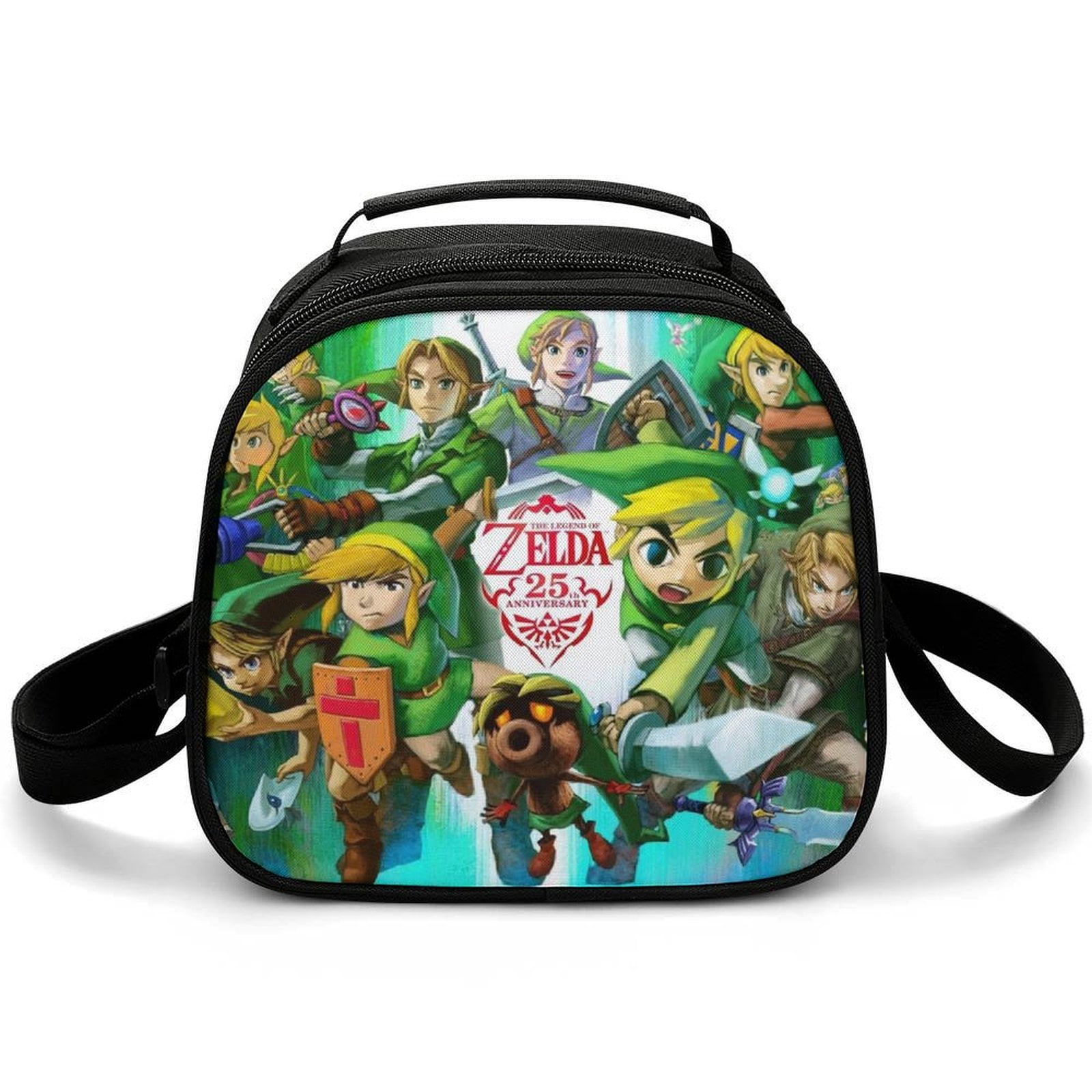 The Legend of Zelda Tri Force Heroes Portable Insulated Lunch Bag Lunch ...