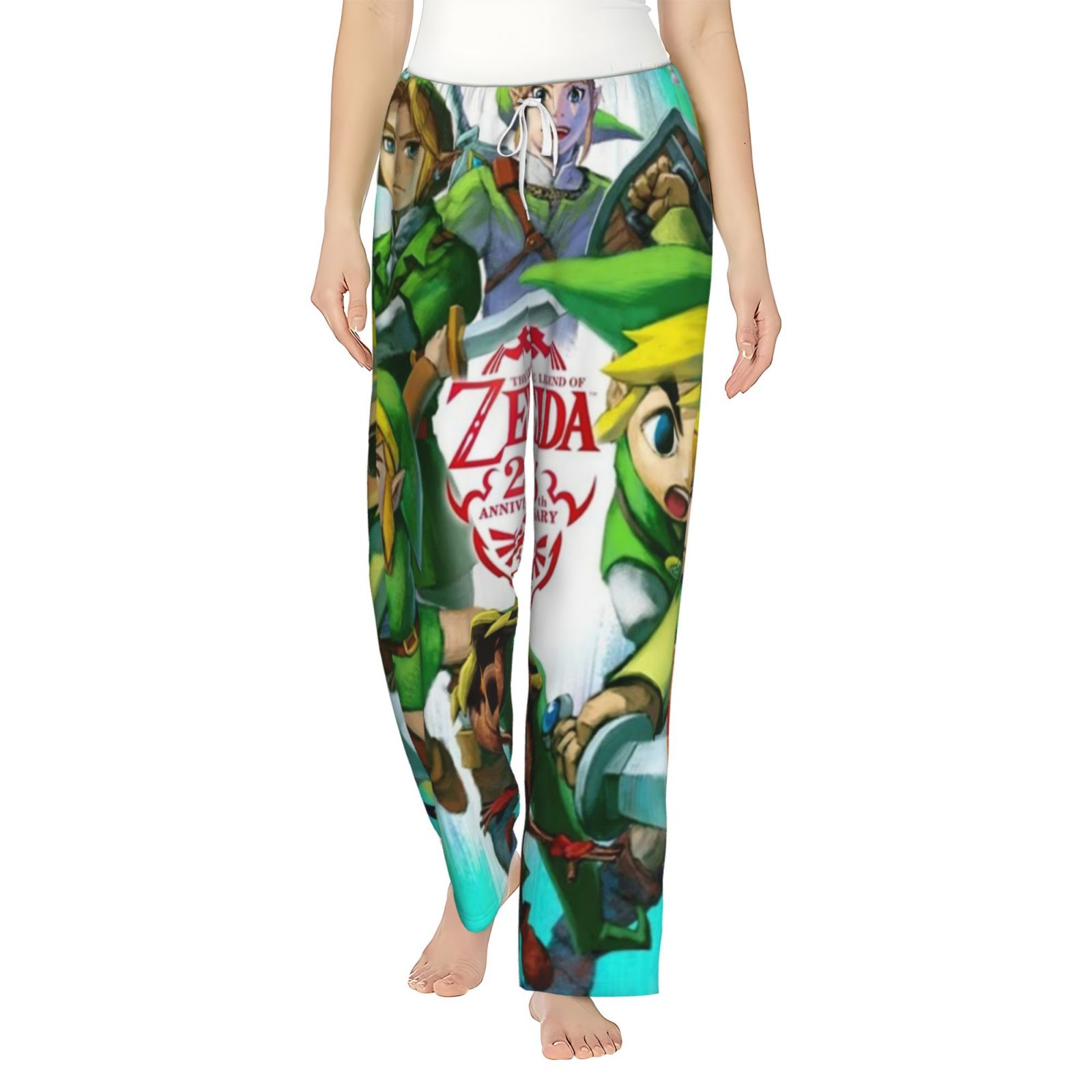 The Legend of Zelda Tri Force Heroes Women's Pajama Pants Lounge Daily ...