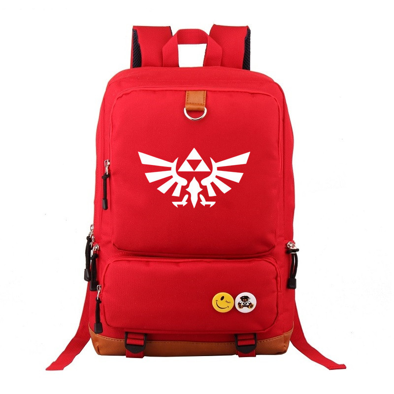 The Legend of Zelda Unisex Backpack - Travel Laptop Bag for Students ...