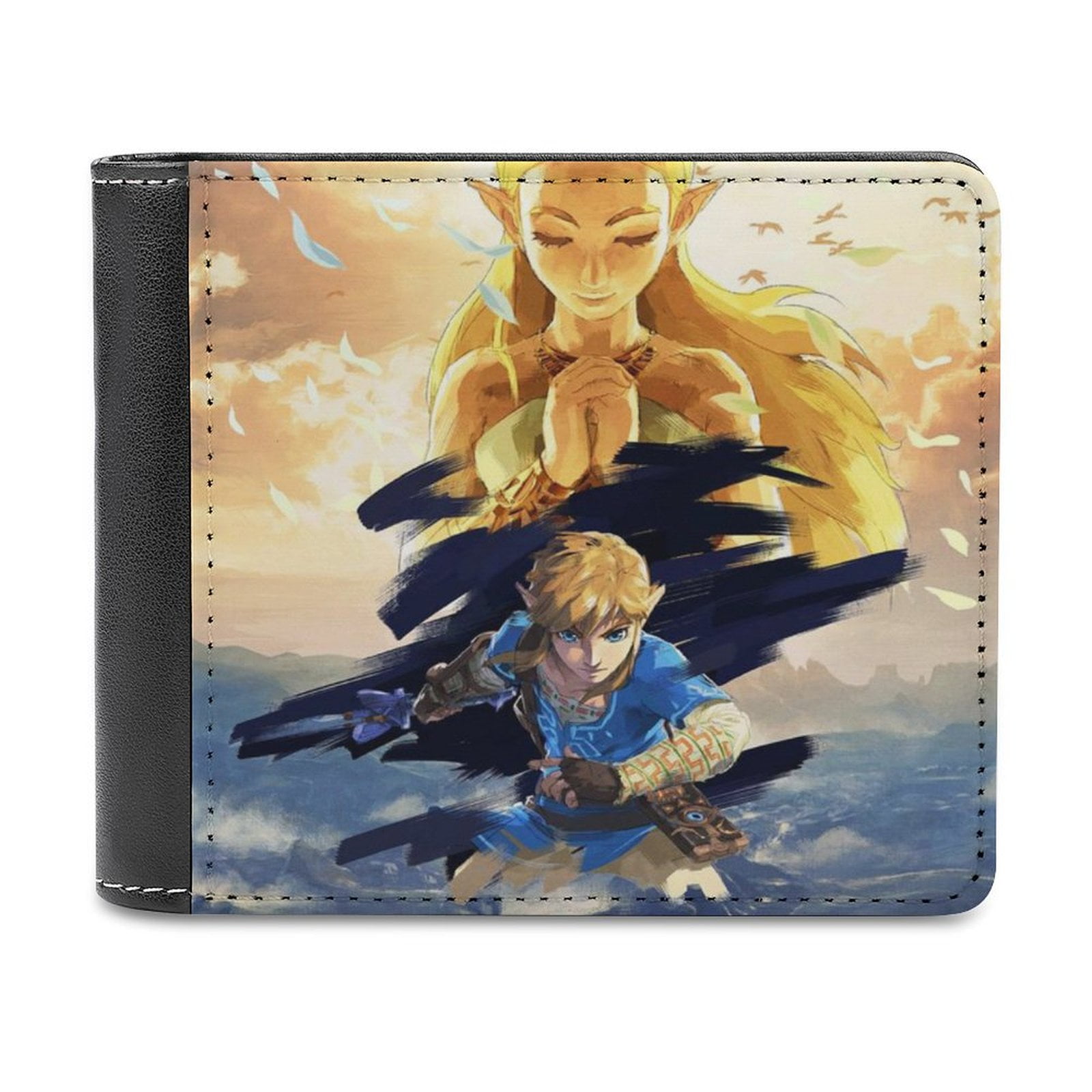 The Legend of Zelda Wallets Large Capacity PU Leather Wallet Purse Card ...