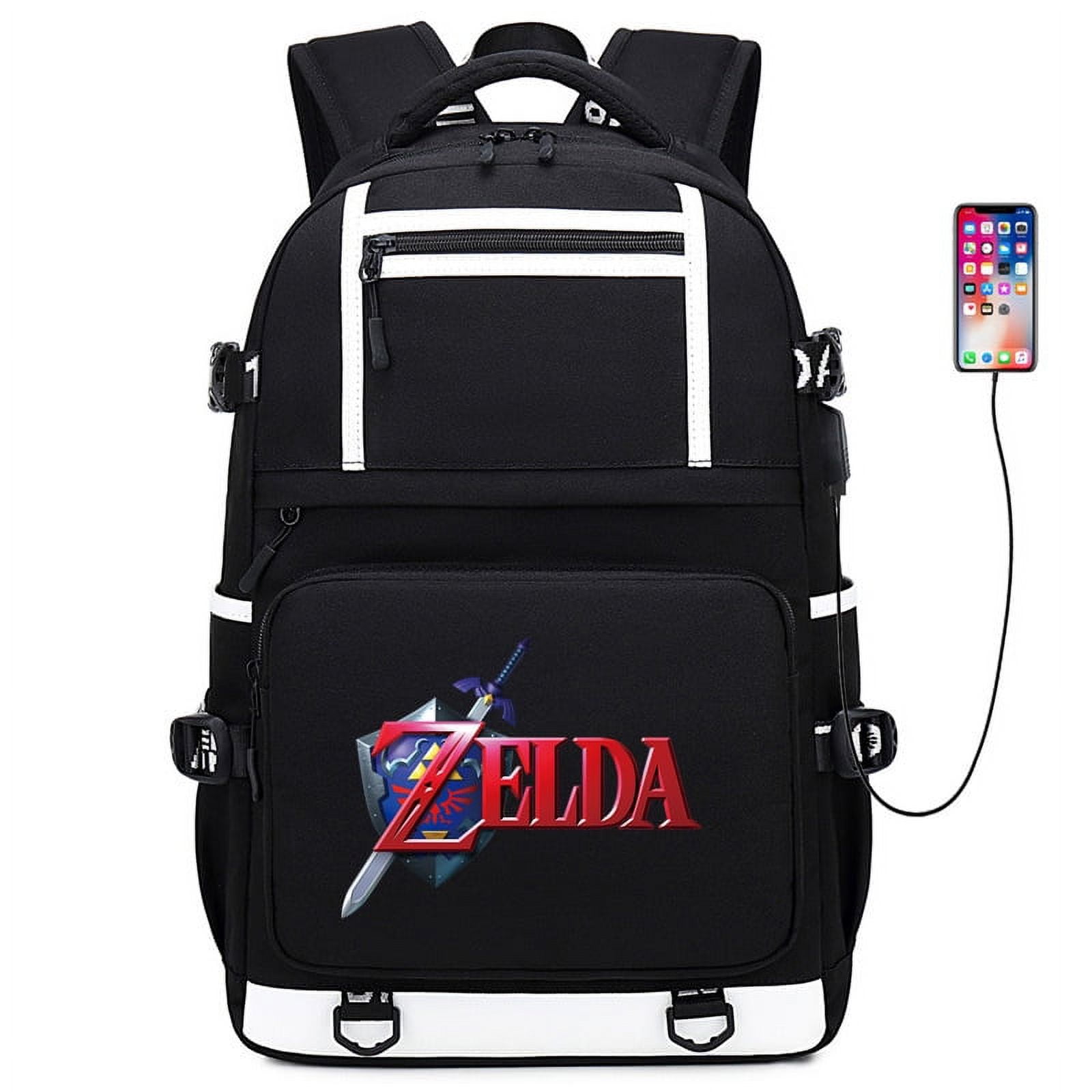 The Legend of Zelda backpack, school bag, backpack, game peripherals ...