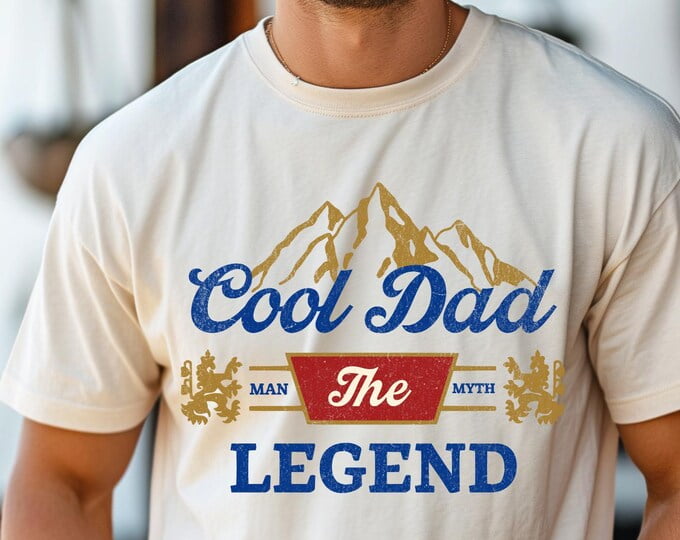The LegendCool Dad T-Shirt, Father's Day, Cool Legend Dad Graphic Shirt ...