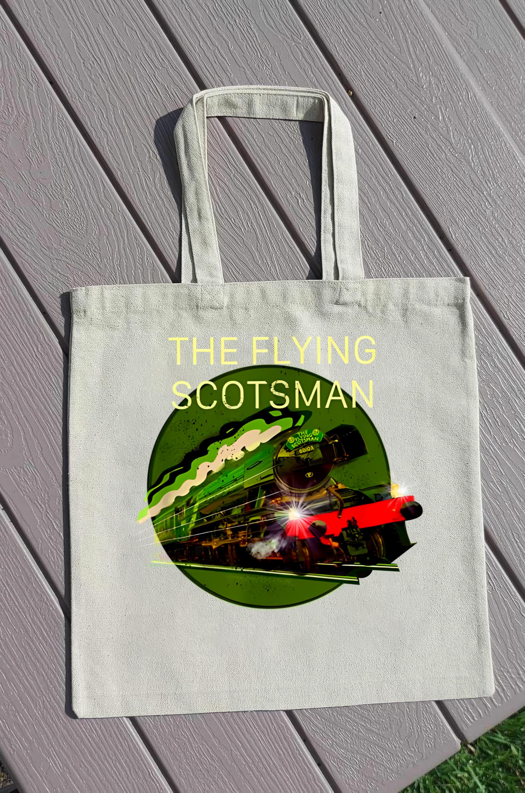 The Legendary Flying Scotsman Steam Loco Train Bag Gift Black up to ...