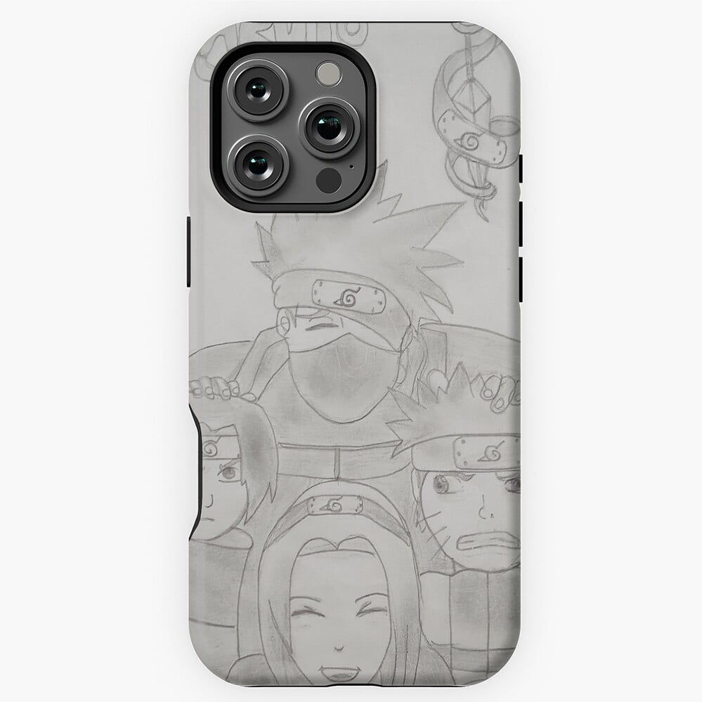 The Legendary Team 7 Anime Manga Phone Case for iPhone 16 15 14 13 12 ...