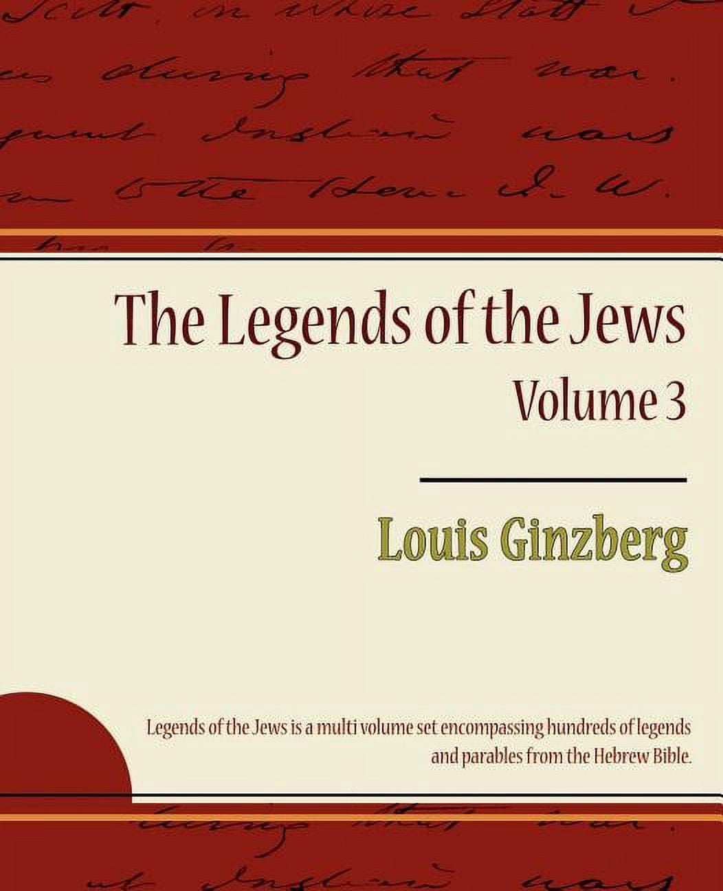 The Legends of the Jews - Volume 3 (Paperback) - Walmart Business Supplies