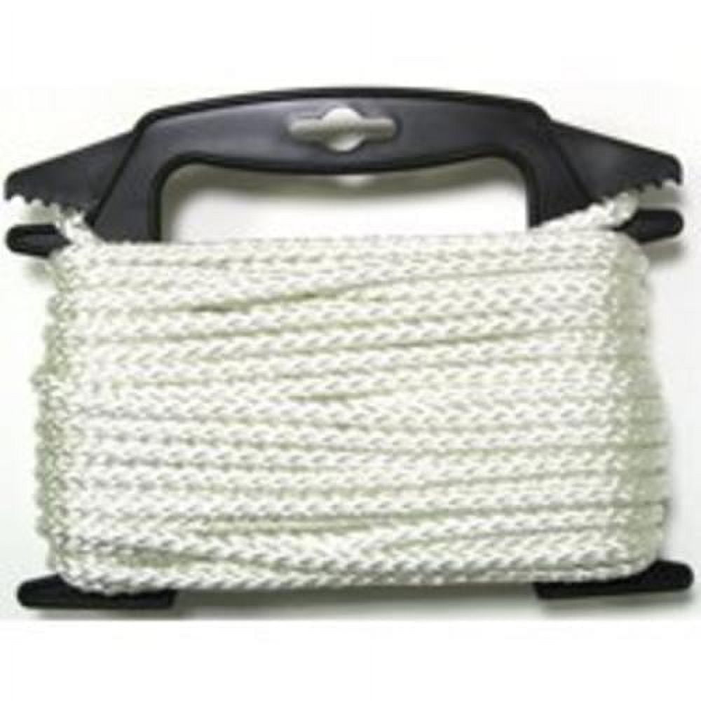 The Lehigh ND650-4W Diamond Braid Nylon Rope 3/16"x50' - Walmart.com