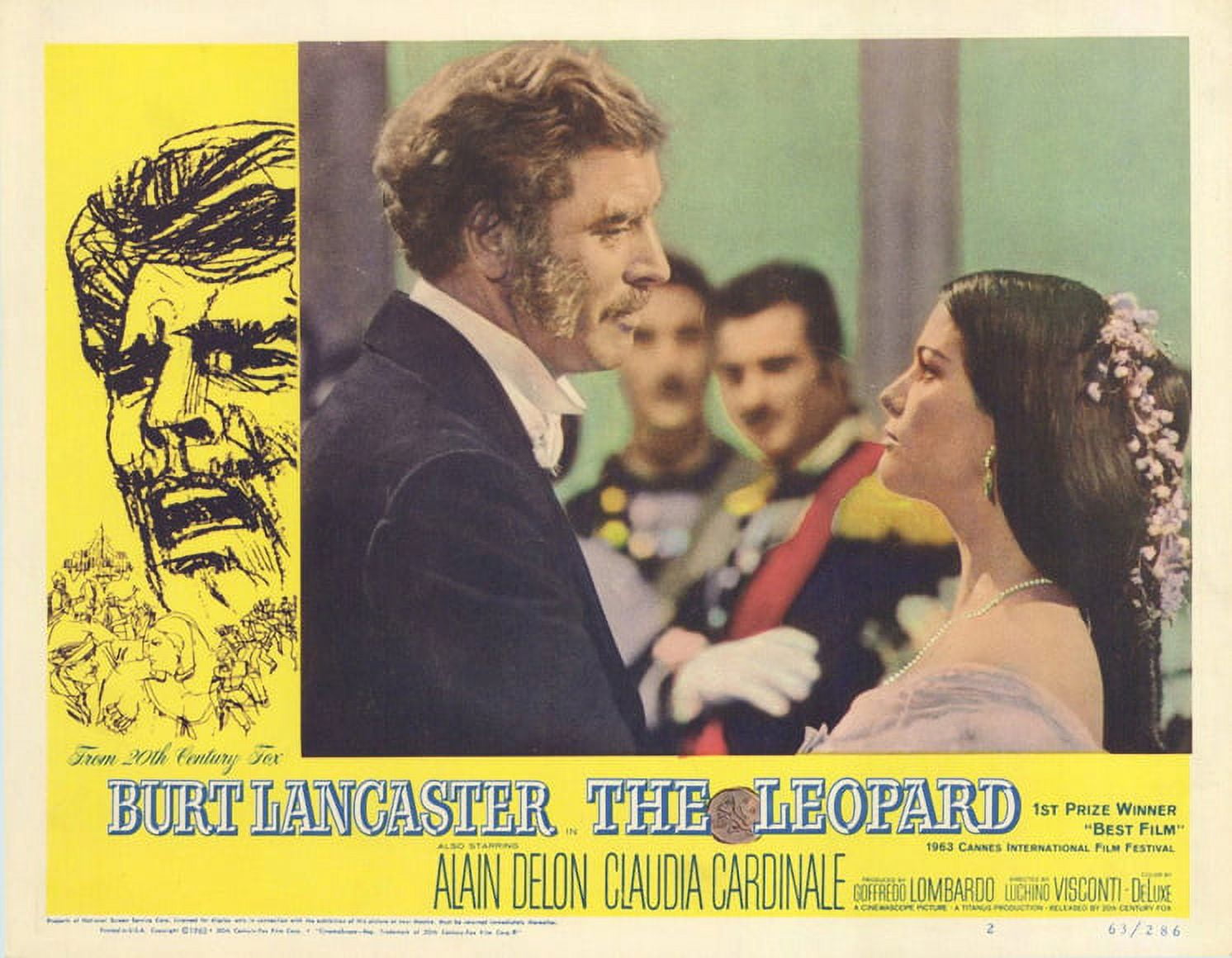 The Leopard - movie POSTER (Style B) (11" x 14") (1963) - Walmart.com