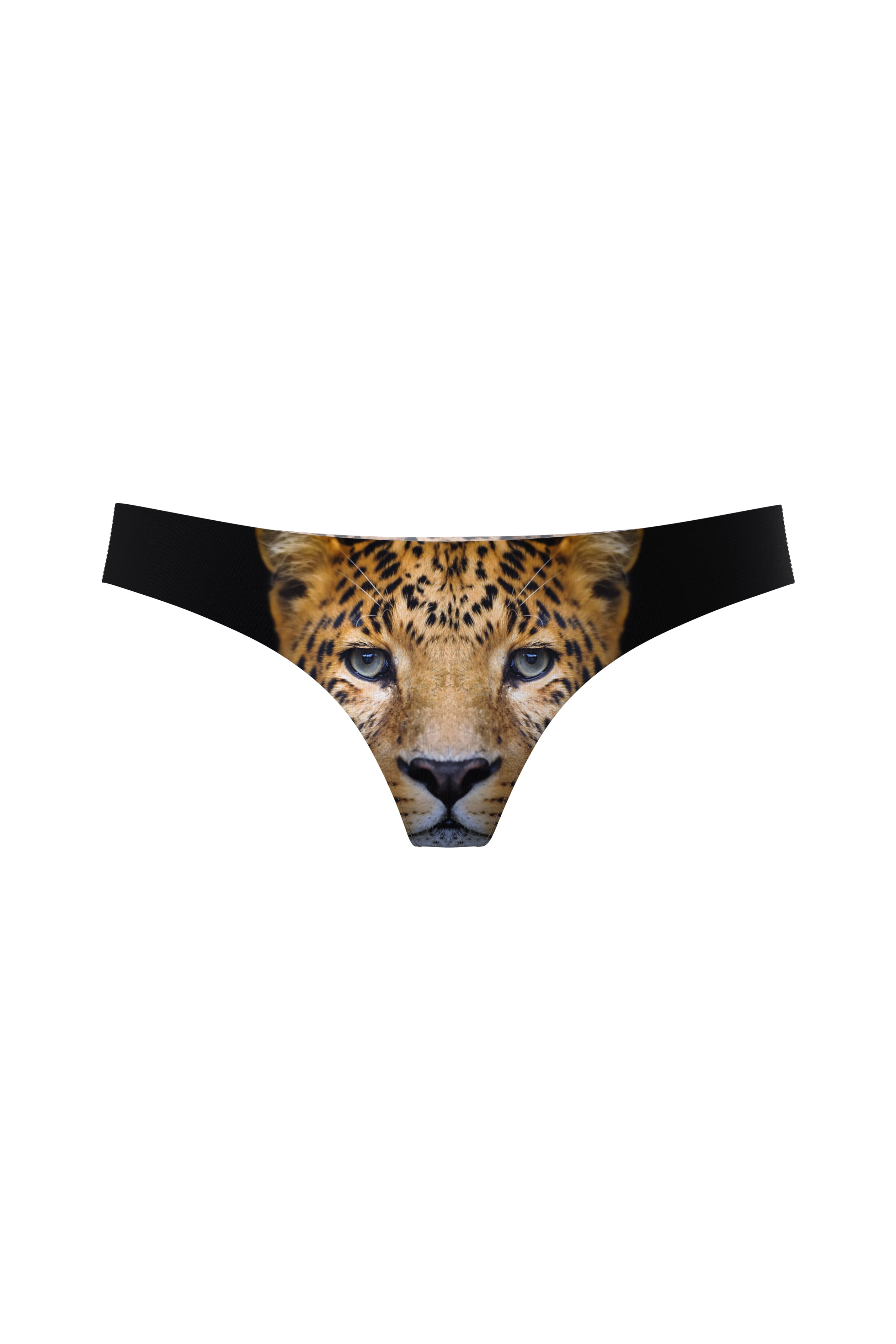 The Leopards Purr - Shinesty Leopard Printed Seamless Thong XS ...