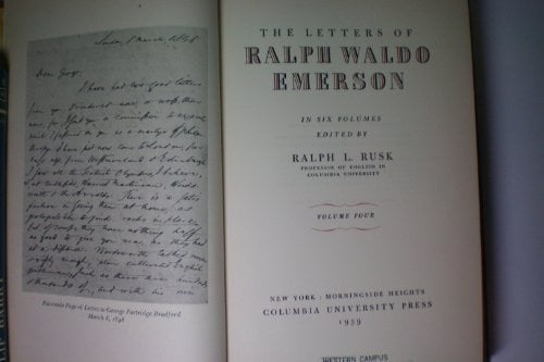 The Letters of Ralph Waldo Emerson (Hardcover) - Walmart.com