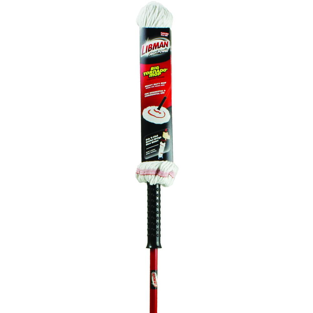 The Libman Big Tornado Mop Red Steel Handle - Walmart.com