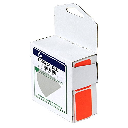 The Library Store Bright Color Fluorescent Coding Labels 1"H x 1 1/2"W ...