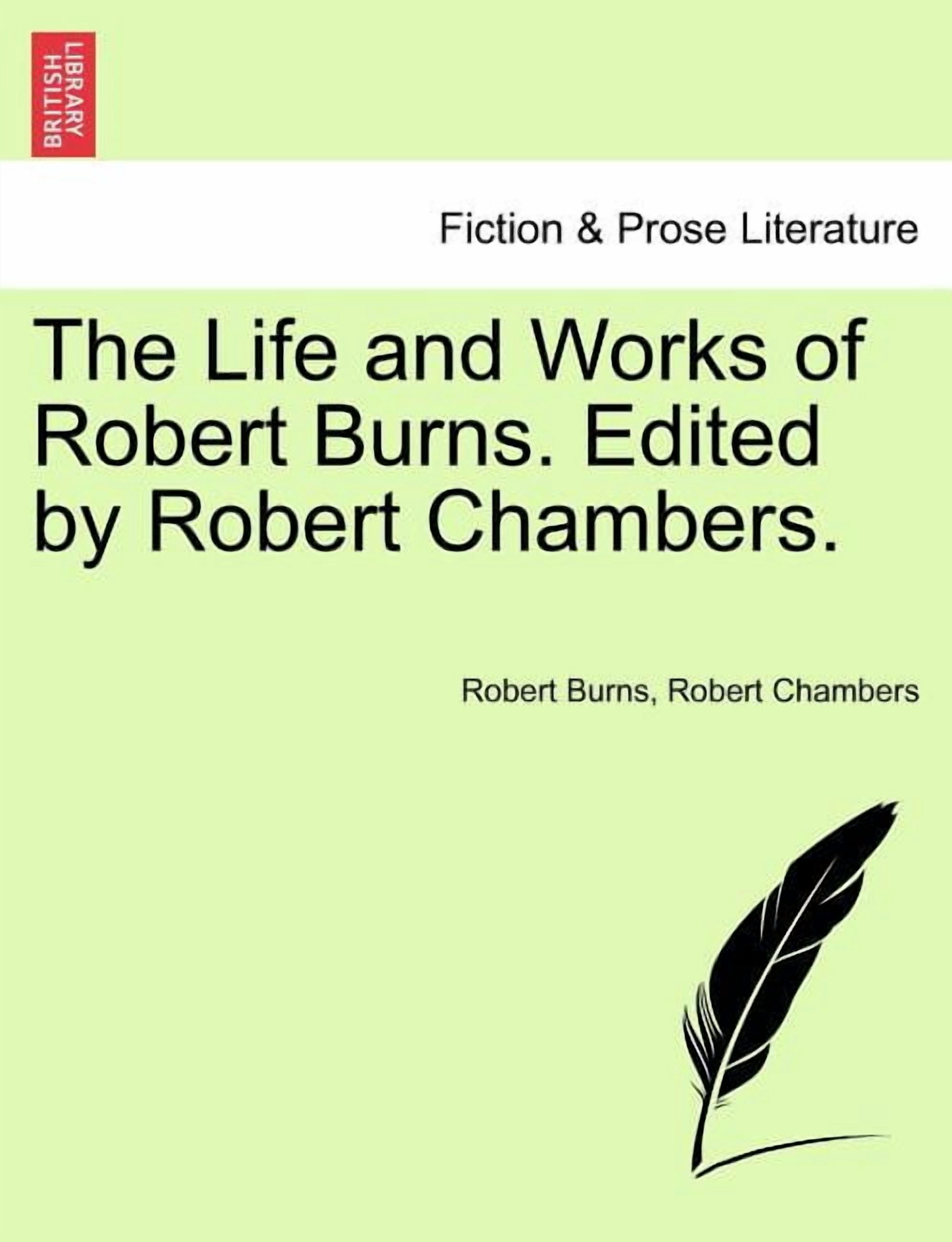 Robert Burns; Professor Robert Chambers