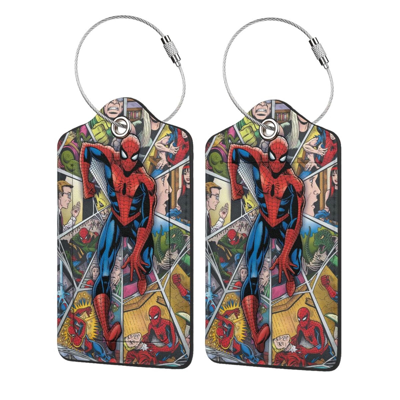 The Life of Spider-Man Luggage Tags for Suitcases Travel ID ...