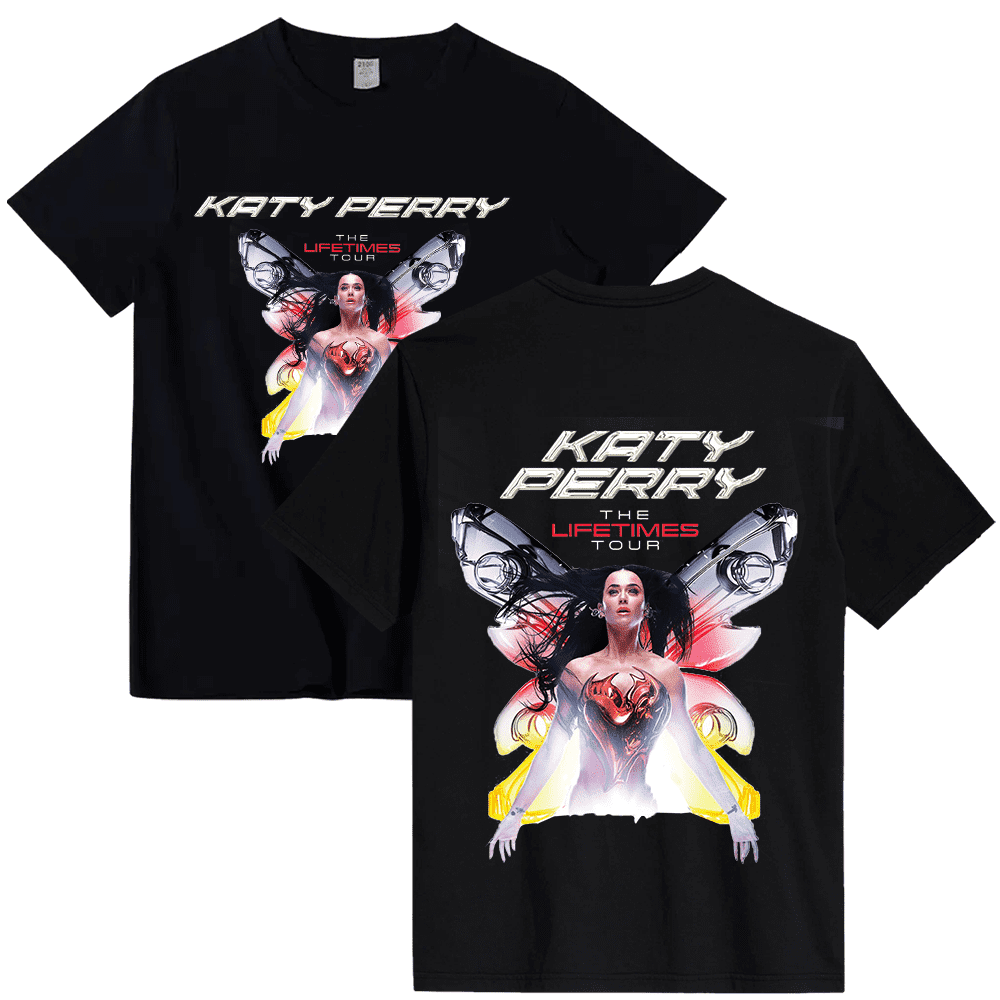 The Lifetimes Tour 2025 T-Shirt Katy Perry The Lifetimes Tour 2025 ...