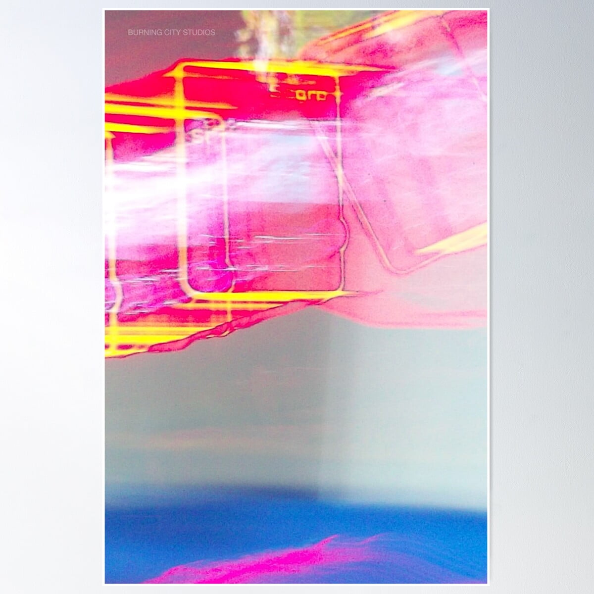 The Light Is The Art 24 (Light Painting, Ryleigh'S Series A) Poster ...