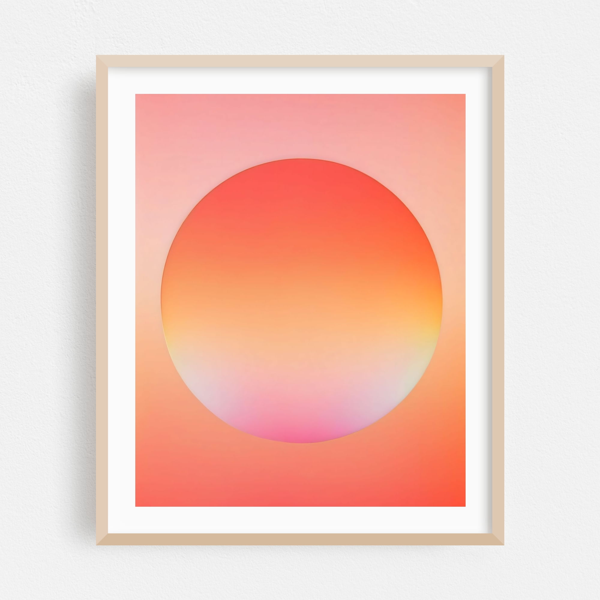 The Light Within - India Digital Art Abstract Sunset Minimalist Modern ...