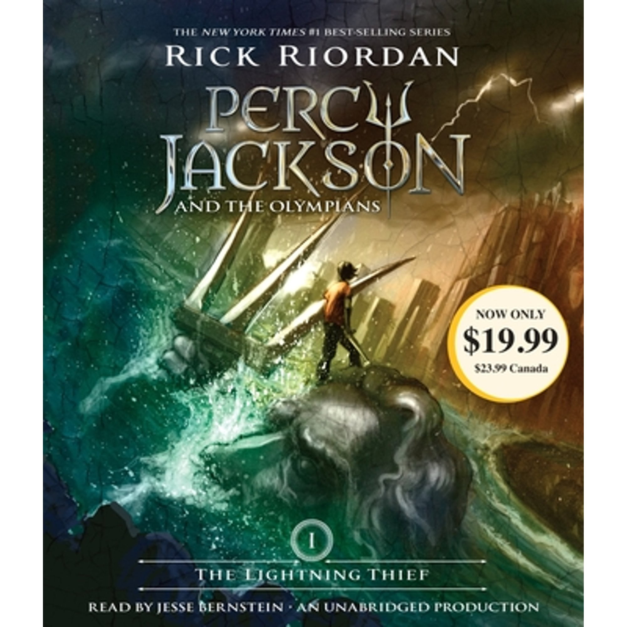 Pre-Owned The Lightning Thief (Audiobook 9780307245304) by Rick Riordan ...