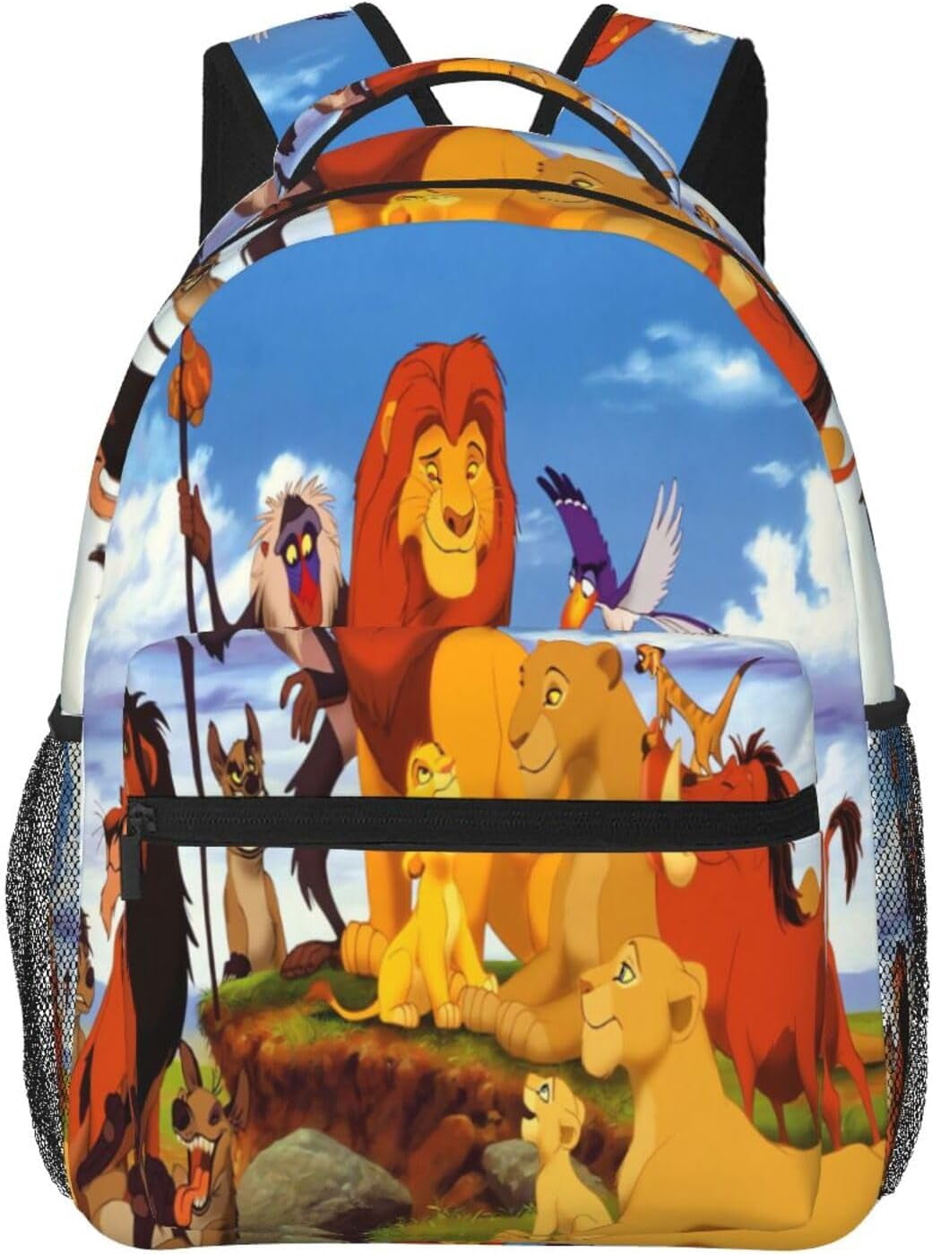 The Lion Anime King Backpack Laptop Daypack Leisure Travel Backpack 15. ...