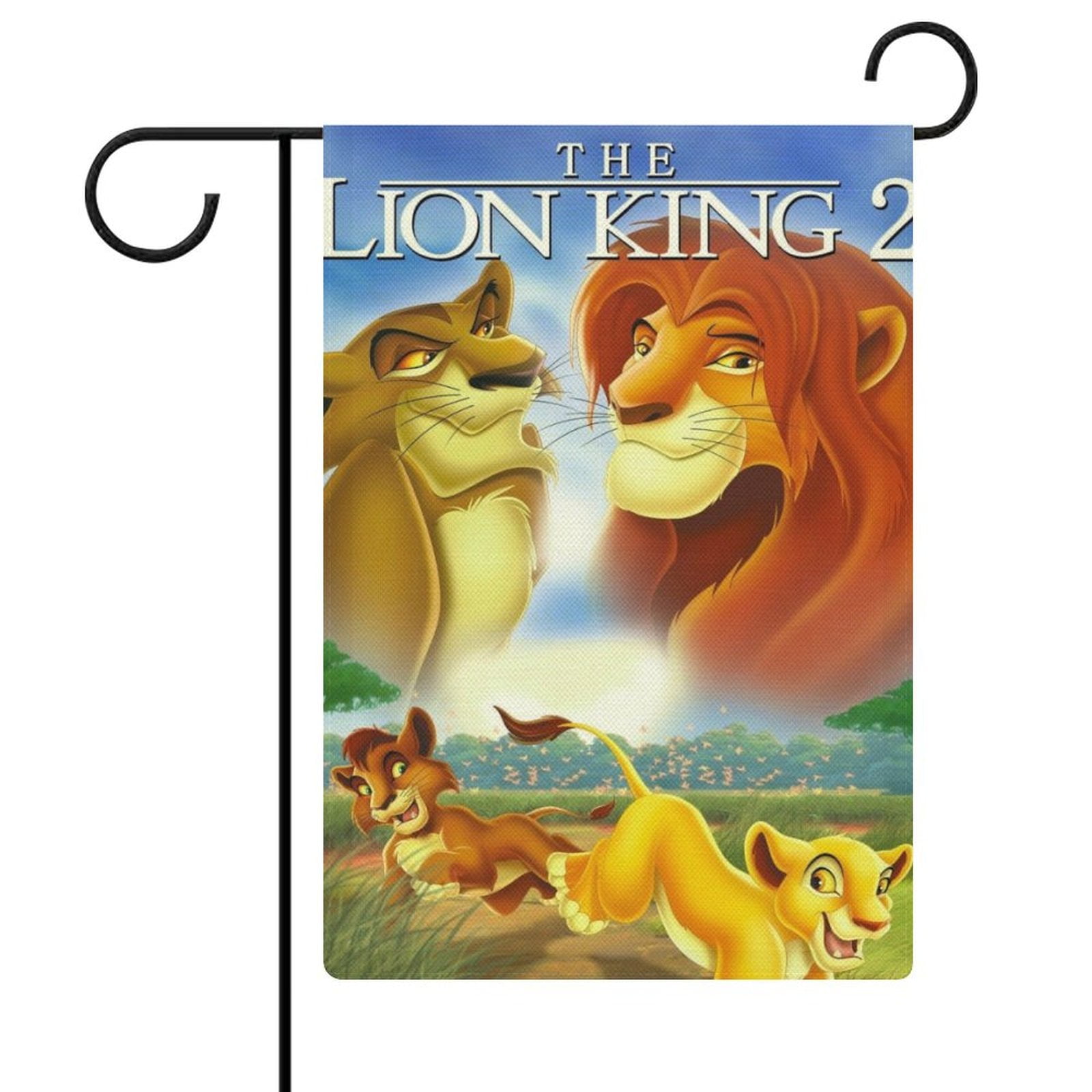 The Lion King 12 X 18 Inch Garden Banner - Double-Sided House Outdoor ...