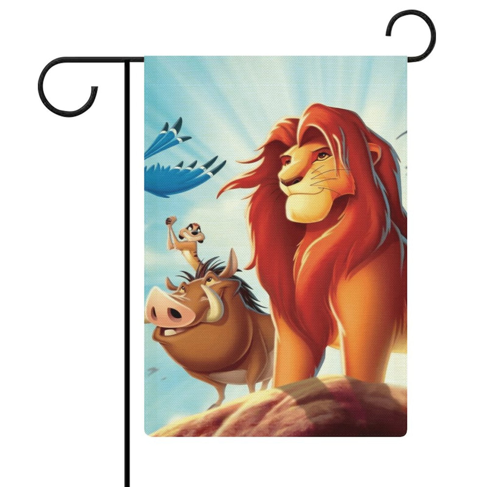 The Lion King 12 X 18 Inch Garden Banner - Double-Sided House Outdoor ...