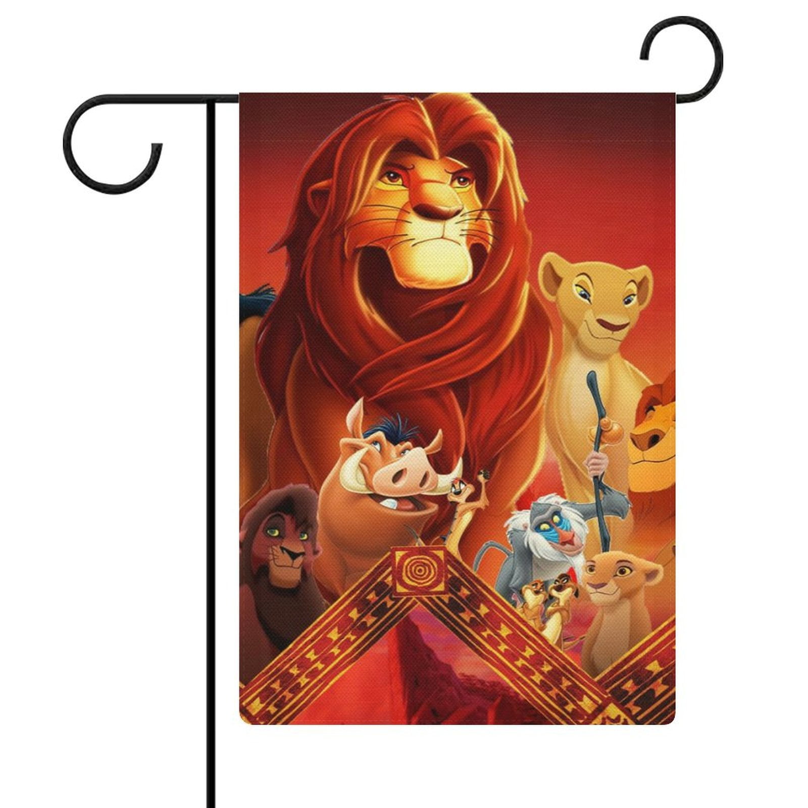 The Lion King 12 X 18 Inch Garden Banner - Double-Sided House Outdoor ...