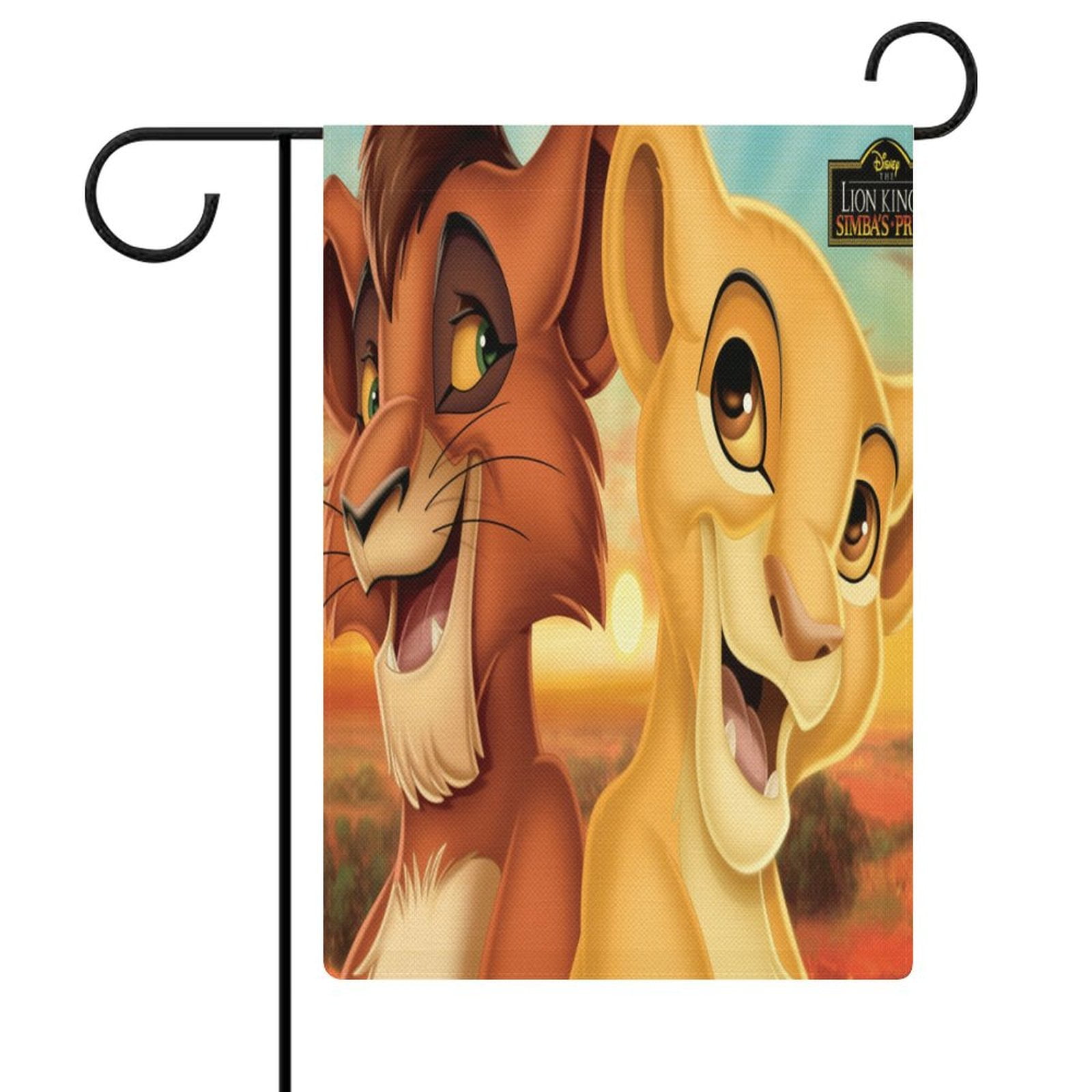 The Lion King 12 X 18 Inch Garden Banner - Double-Sided House Outdoor ...