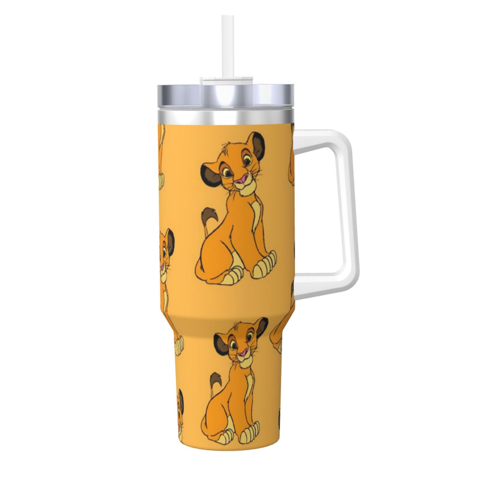 The Lion King 40oz Ice King (With Handle And Straw),Car Travel Cup,2-In ...