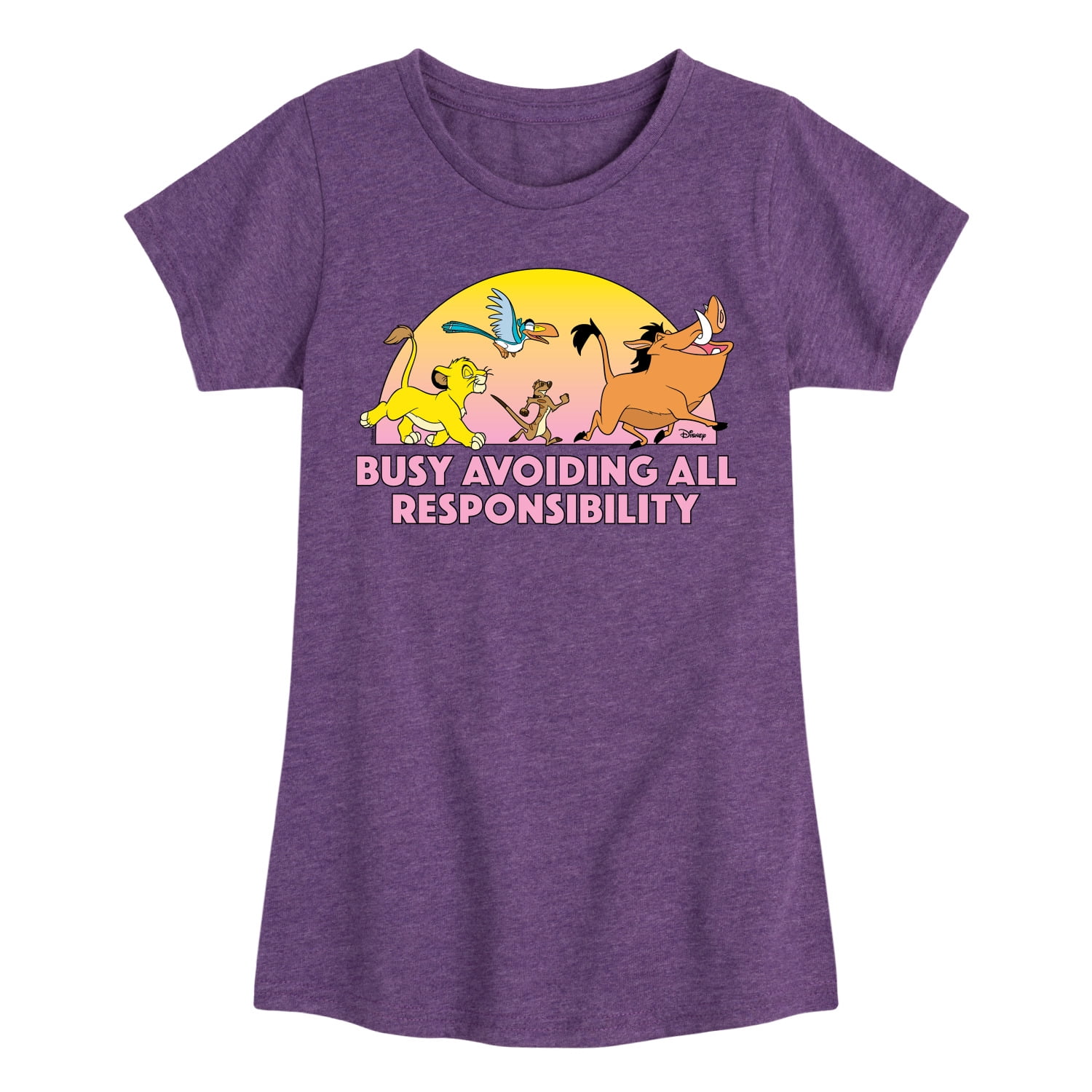 The Lion King - Avoiding All Responsibility - Toddler & Youth Girls ...
