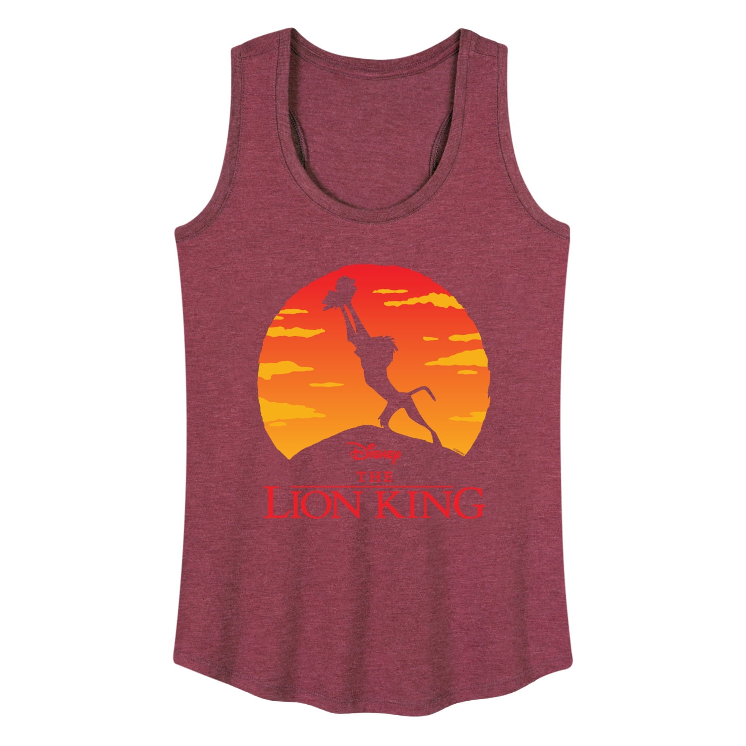 The Lion King - Baby Simba at Pride Rock - Iconic Silhouette - Women's ...